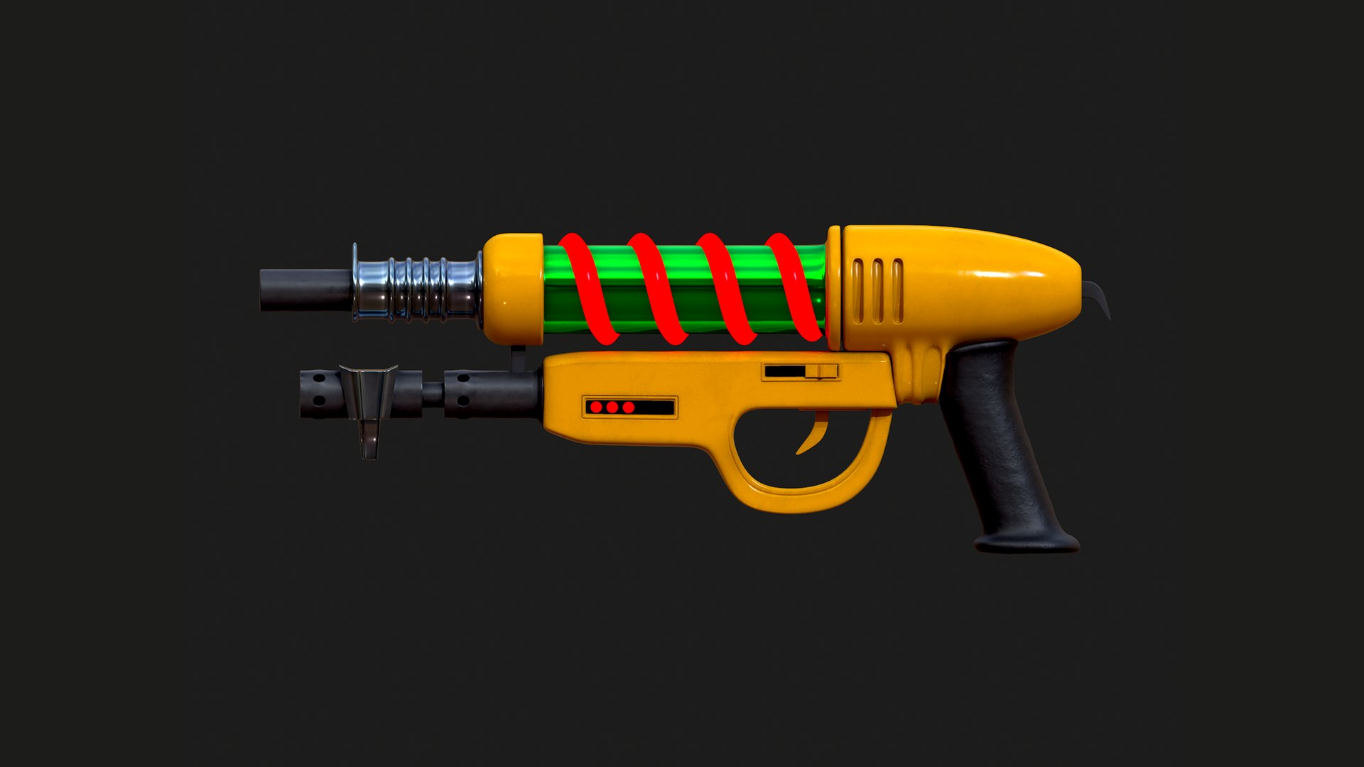 Realistic Blaster Gun 3D Model - TurboSquid 2281929