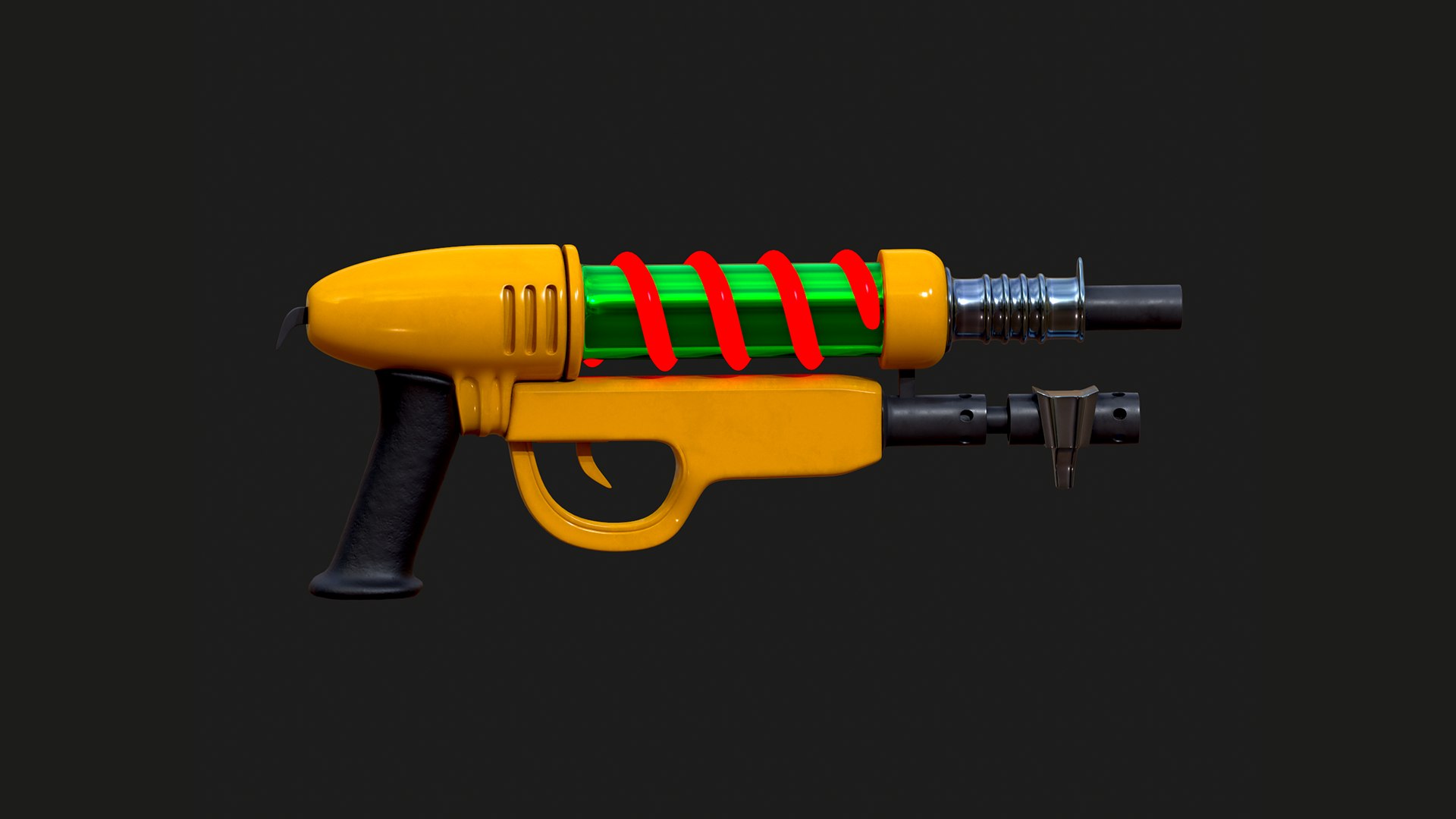 Realistic Blaster Gun 3D Model - TurboSquid 2281929