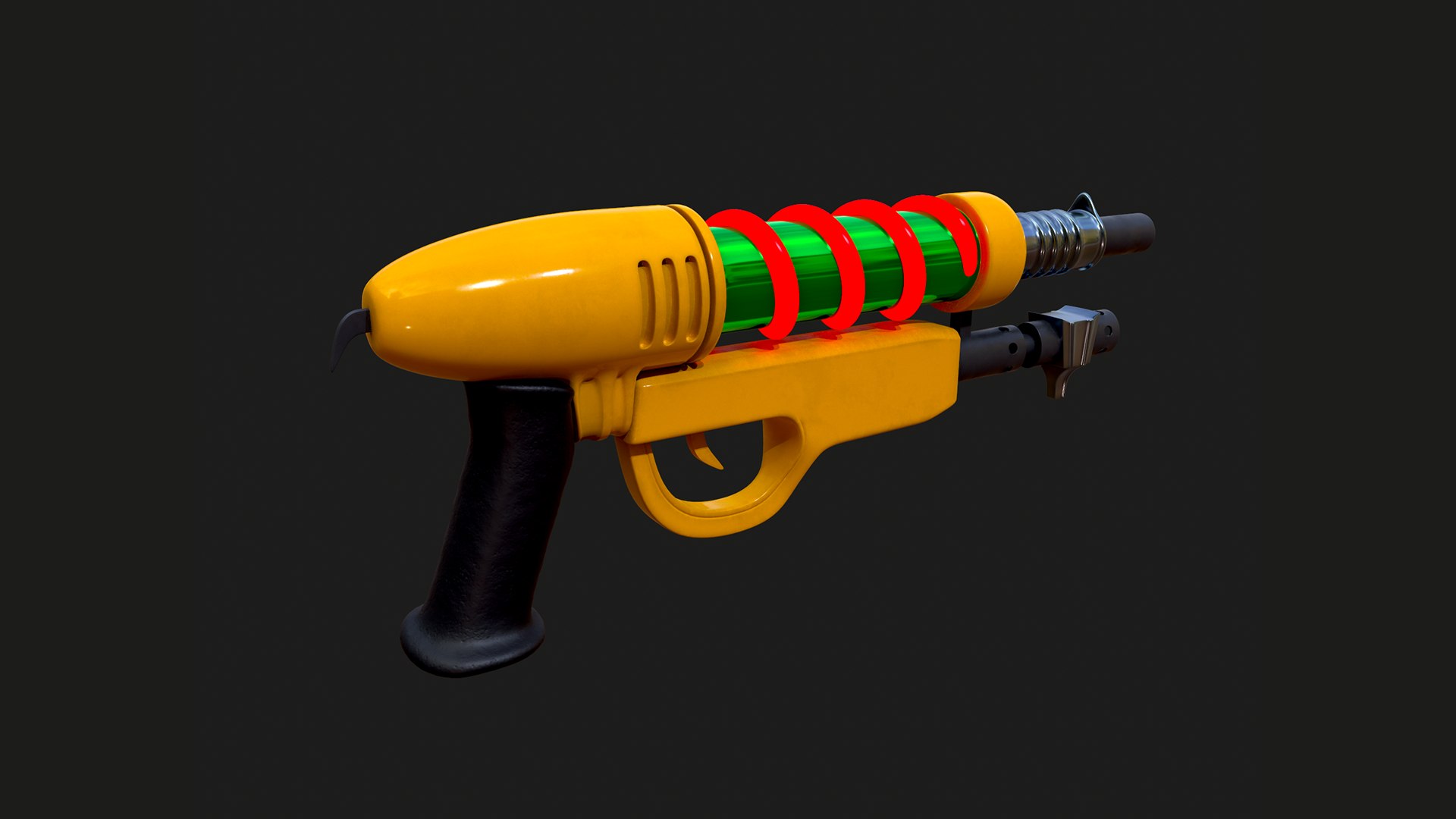 Realistic Blaster Gun 3D Model - TurboSquid 2281929