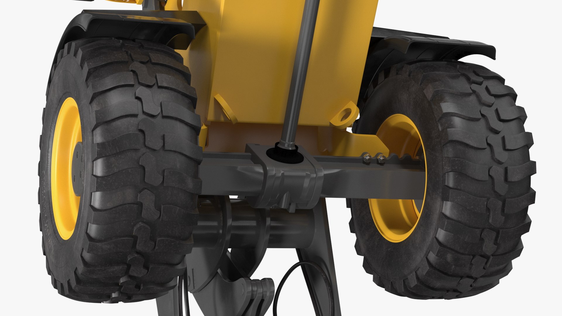 Volvo L25 Electric Loader with Pallet Fork Simple Interior 3D model ...
