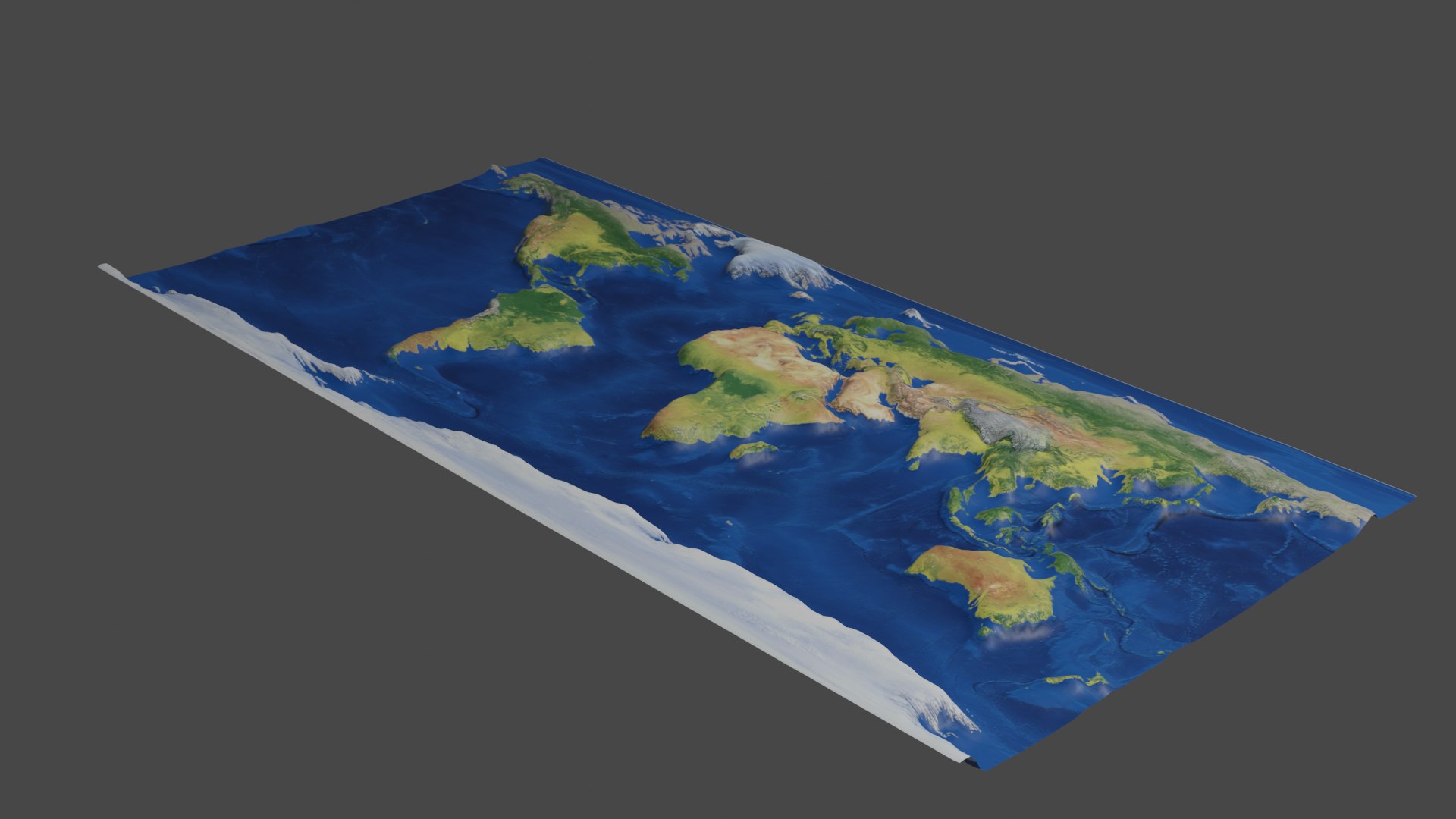3D World Map 3D - TurboSquid 1868402