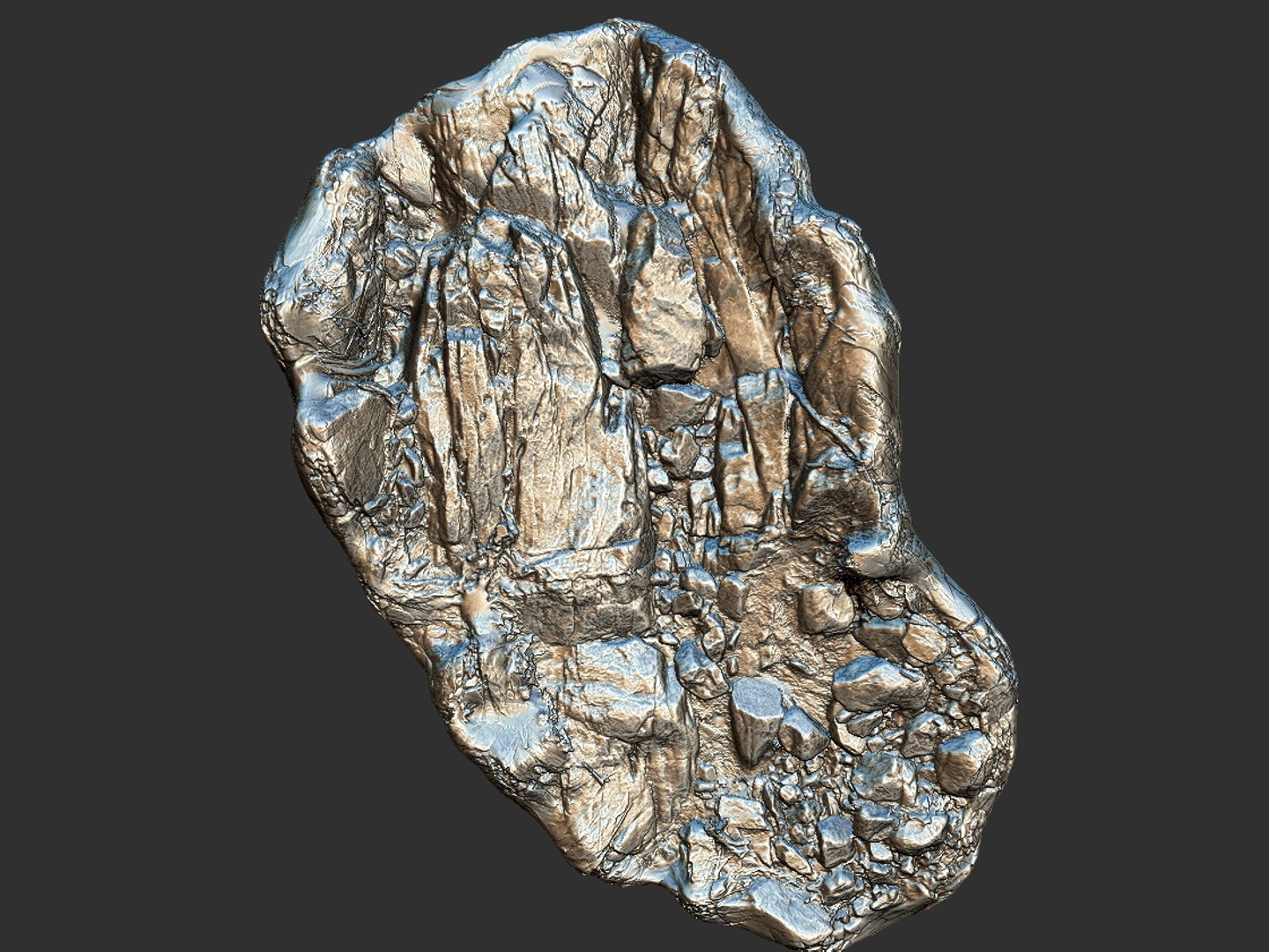 3D jungle rock ground 16k model - TurboSquid 1277455