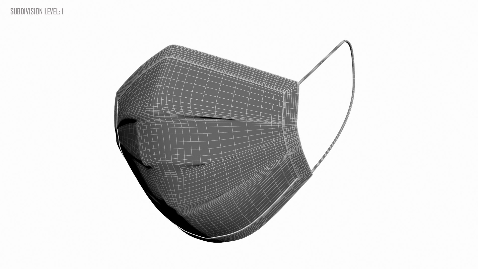 Surgical Mask 3D Model - TurboSquid 1554198