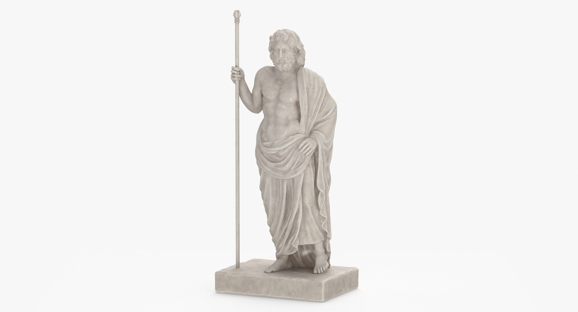 3D Roman Jupiter Statue - TurboSquid 2190286