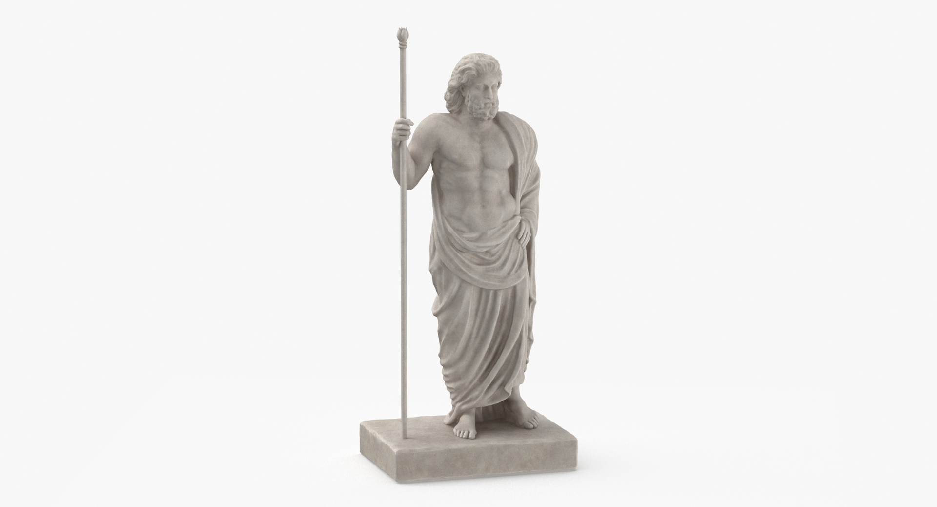 3D Roman Jupiter Statue - TurboSquid 2190286
