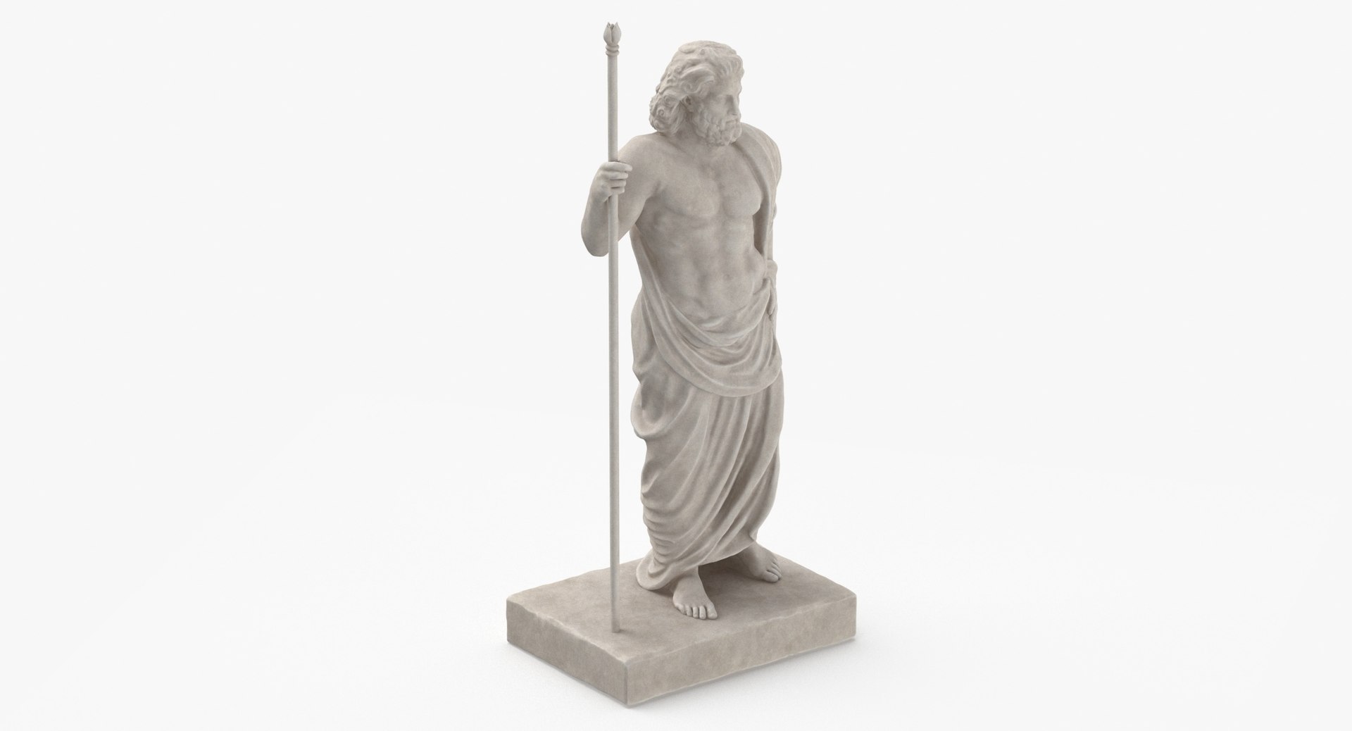 3D Roman Jupiter Statue - TurboSquid 2190286
