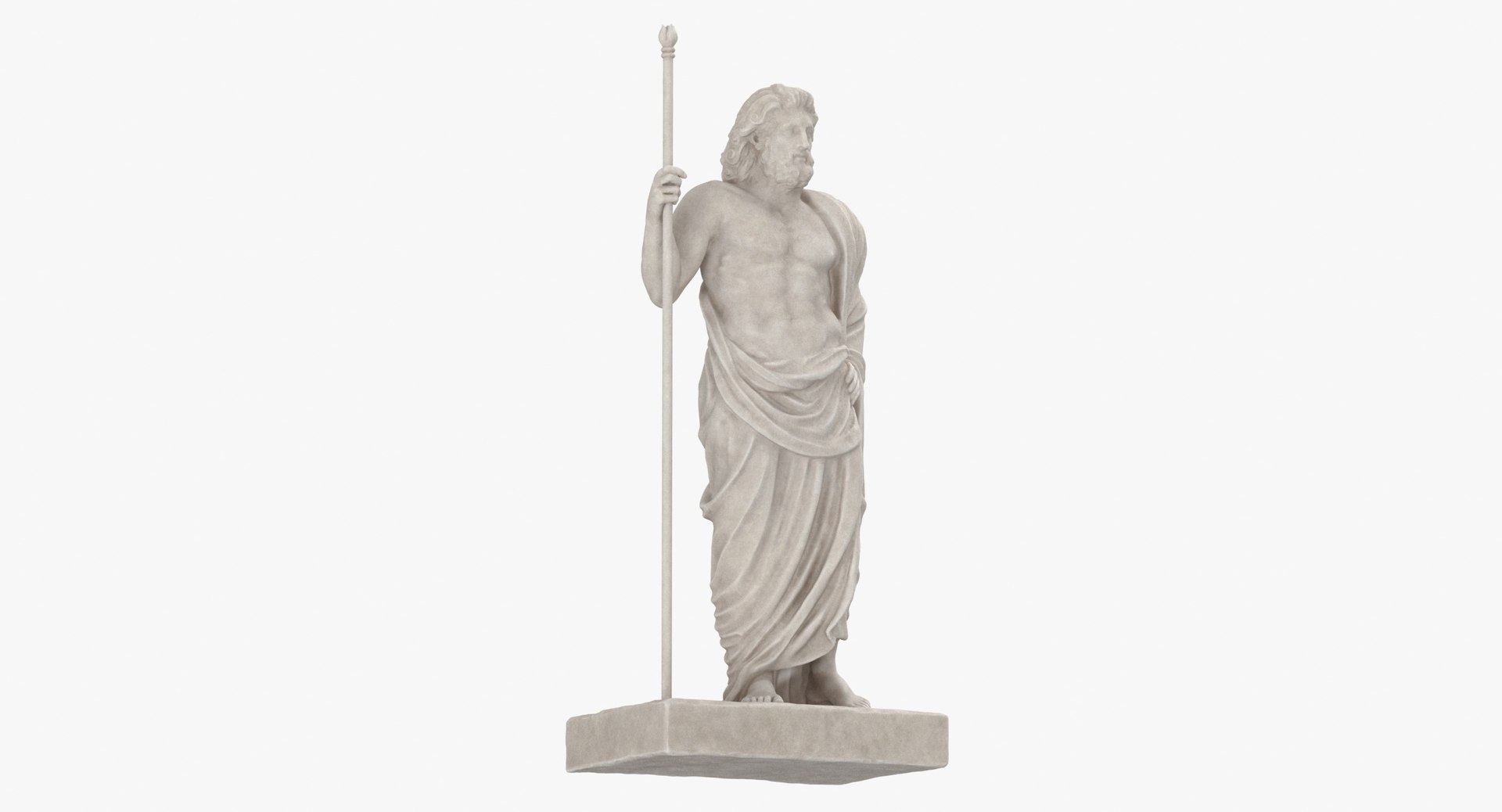 3D Roman Jupiter Statue - TurboSquid 2190286