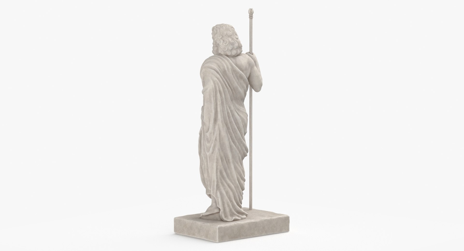 3D Roman Jupiter Statue - TurboSquid 2190286