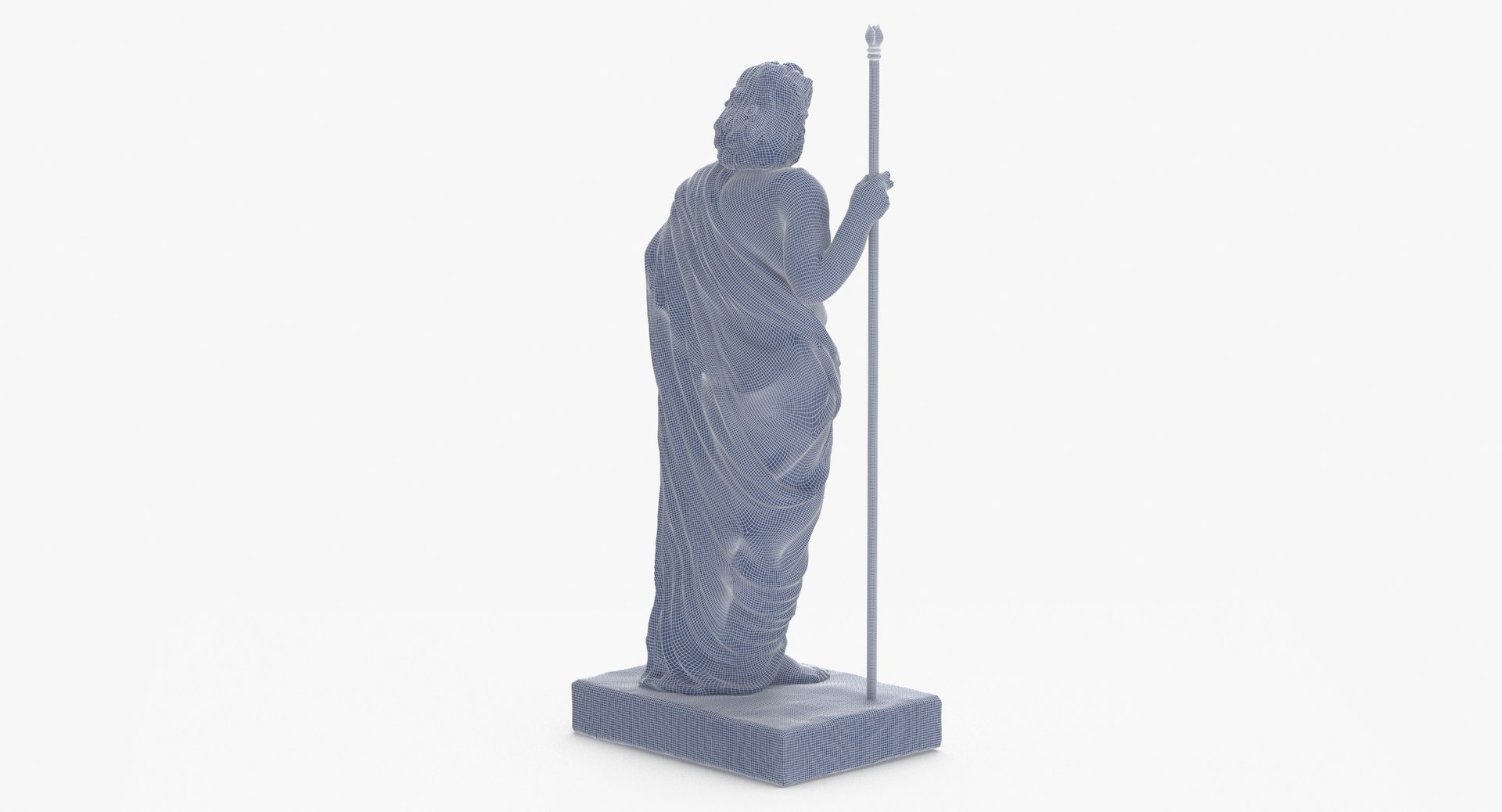3D Roman Jupiter Statue - TurboSquid 2190286