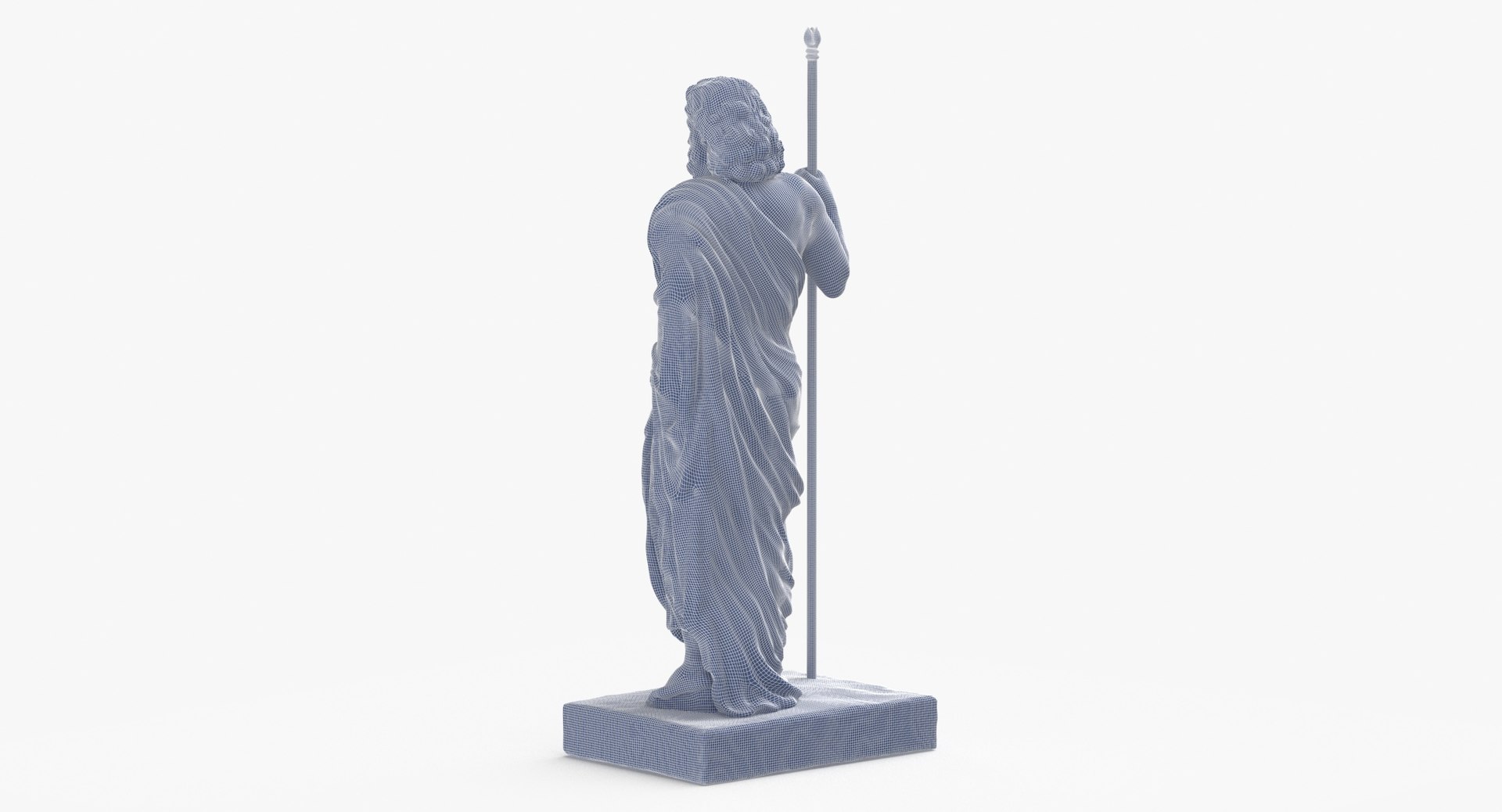3D Roman Jupiter Statue - TurboSquid 2190286