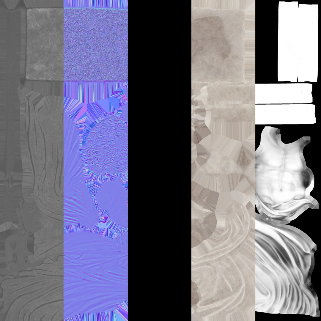 3D Roman Jupiter Statue - TurboSquid 2190286