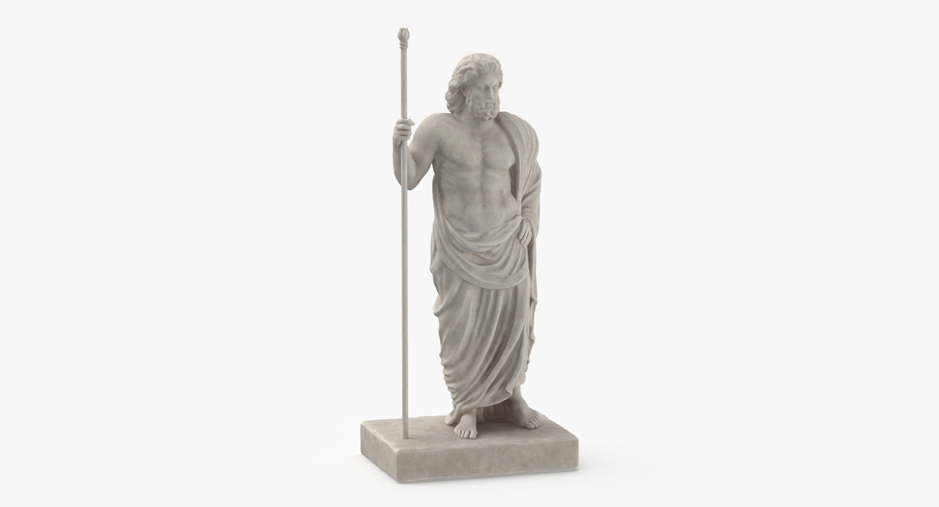 3D Roman Jupiter Statue - TurboSquid 2190286