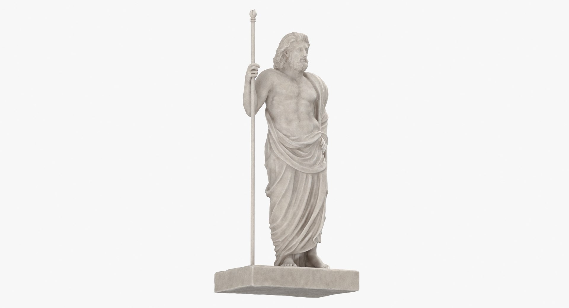 3D Roman Jupiter Statue - TurboSquid 2190286