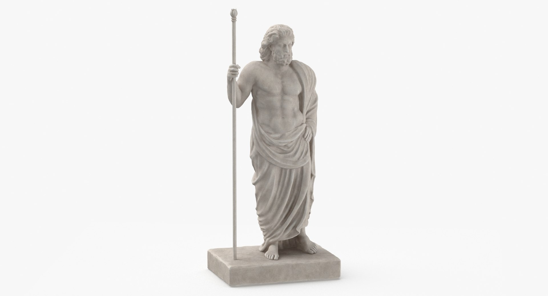 3D Roman Jupiter Statue - TurboSquid 2190286