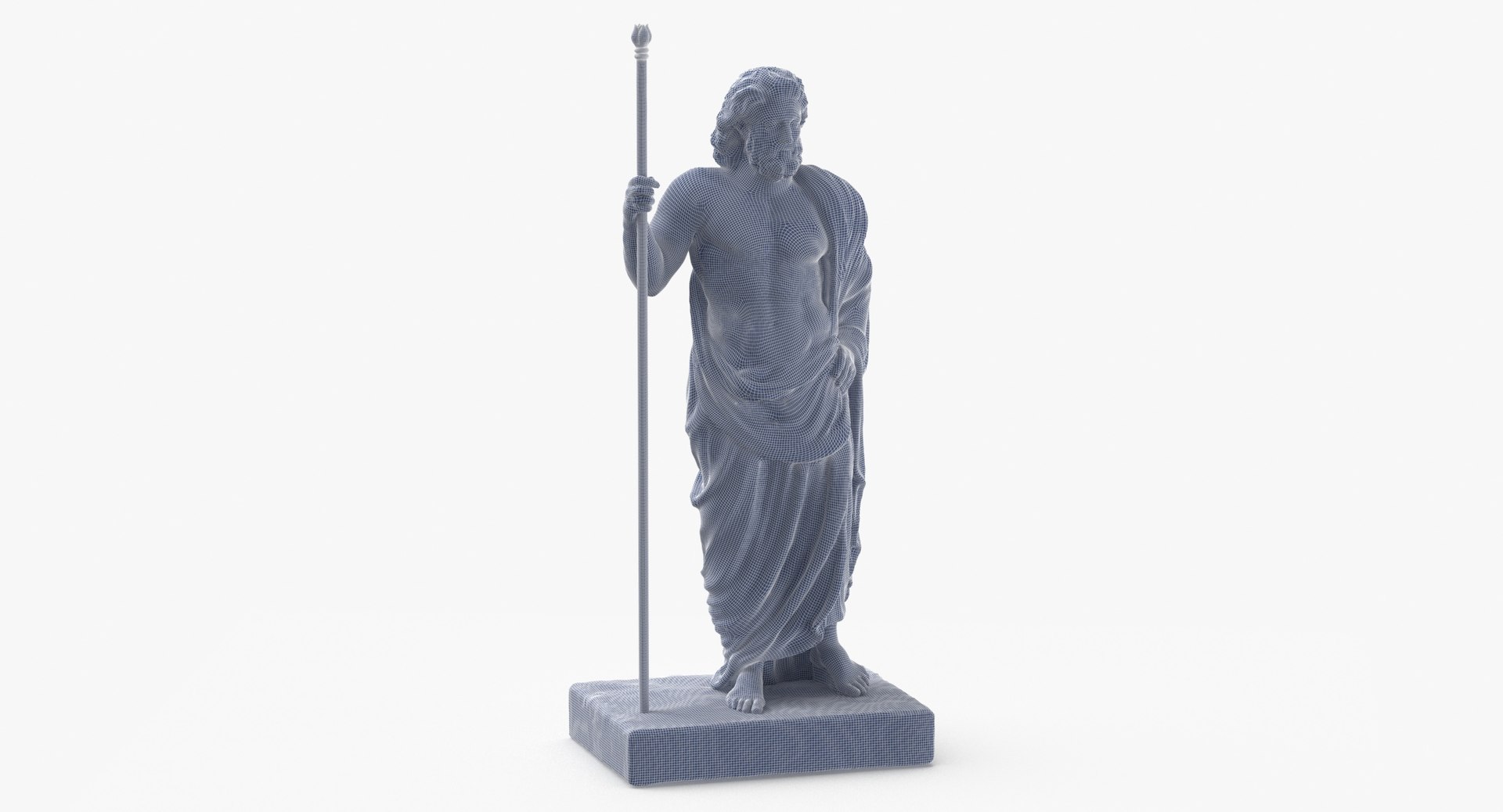 3D Roman Jupiter Statue - TurboSquid 2190286