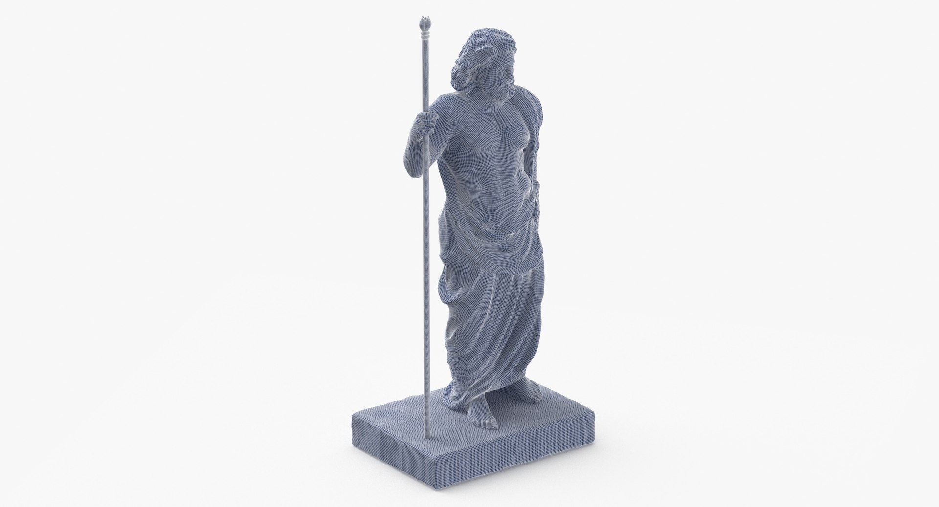 3D Roman Jupiter Statue - TurboSquid 2190286