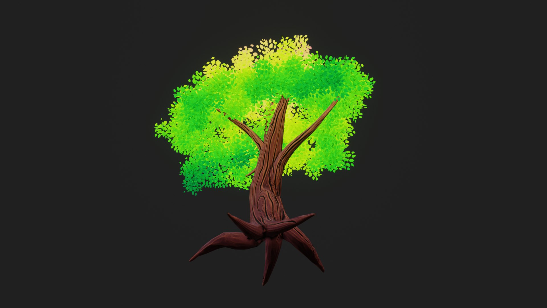 3D Stylized Tree - TurboSquid 2054895