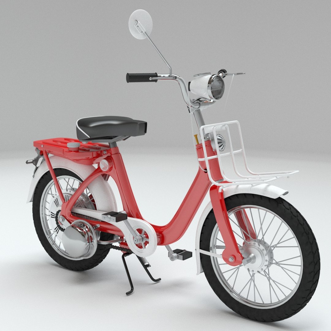 Honda Moped Wheel 3D Model - TurboSquid 1362278