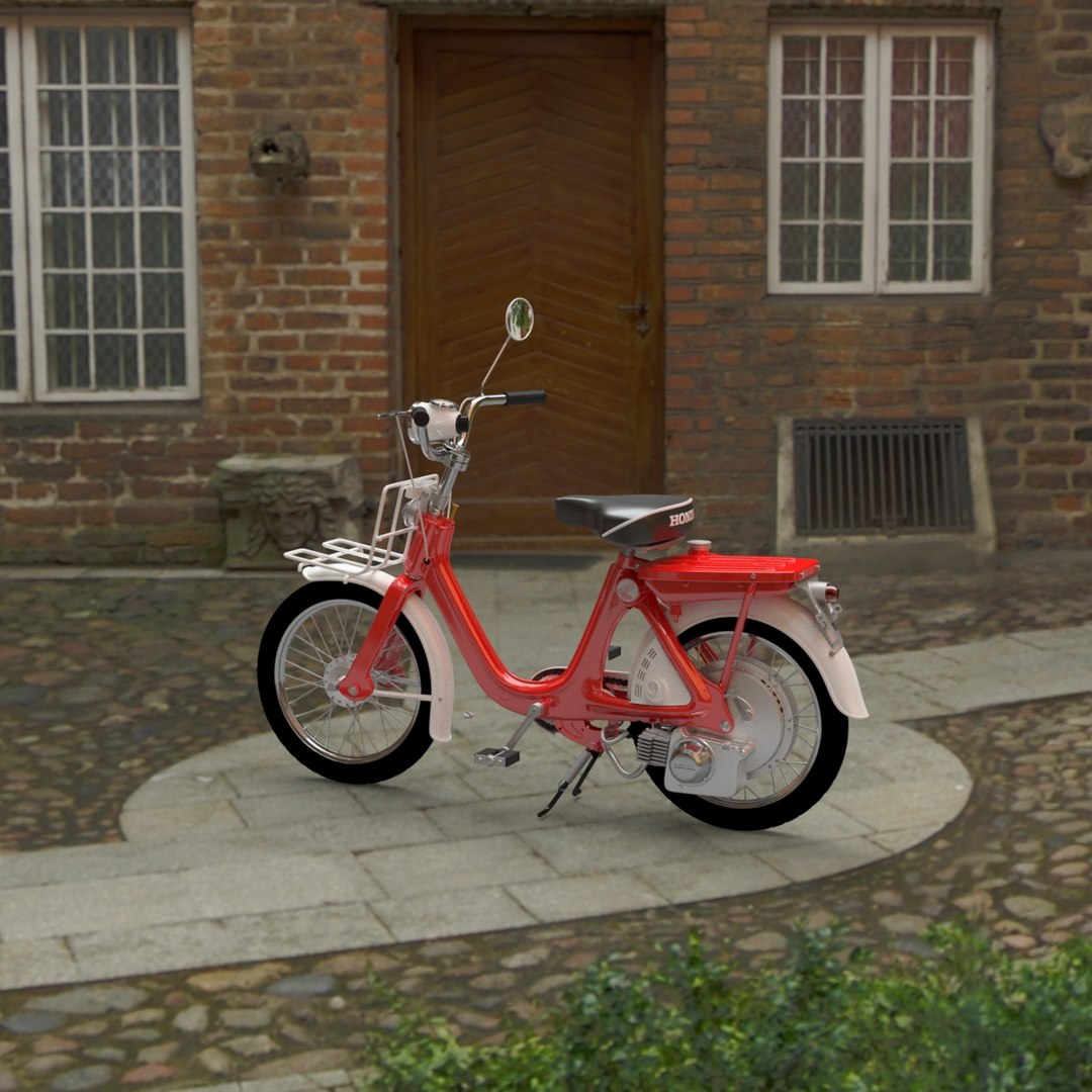 Honda Moped Wheel 3D Model - TurboSquid 1362278