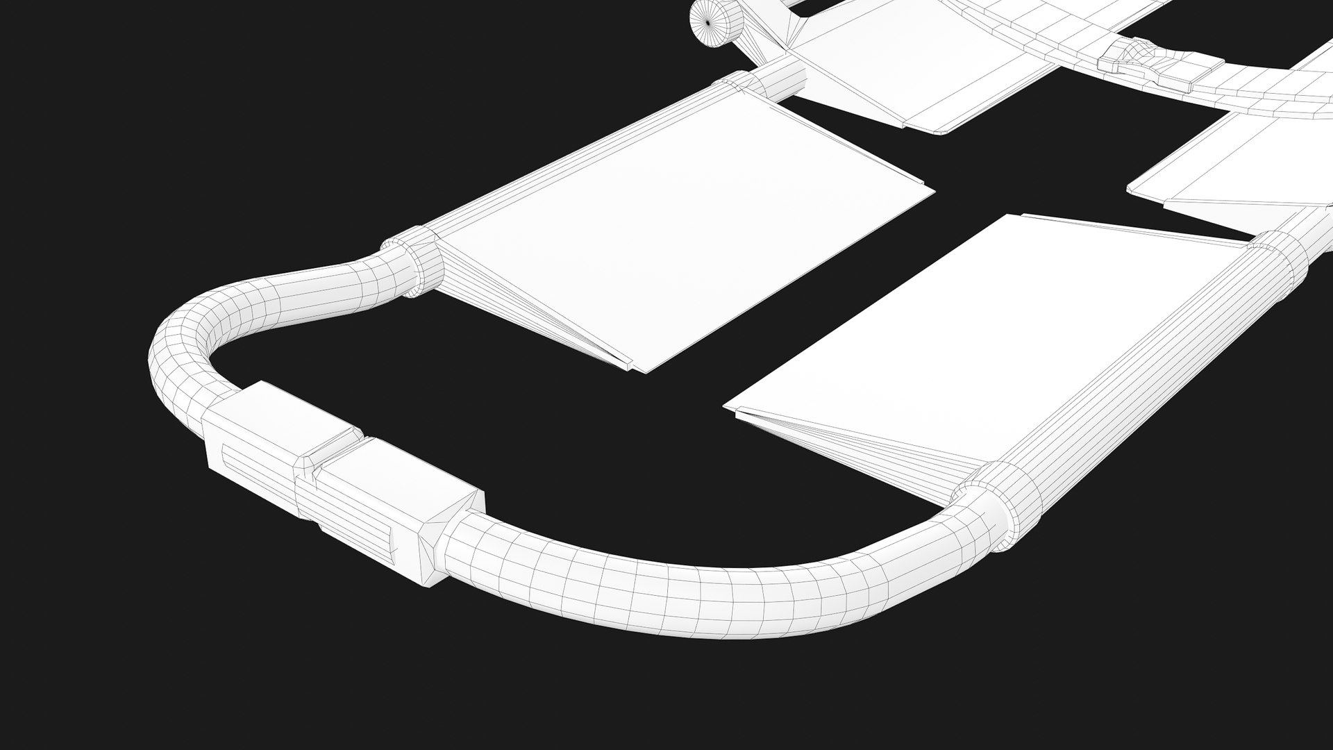 Lifting Scoop Stretcher 3D Model - TurboSquid 2243190