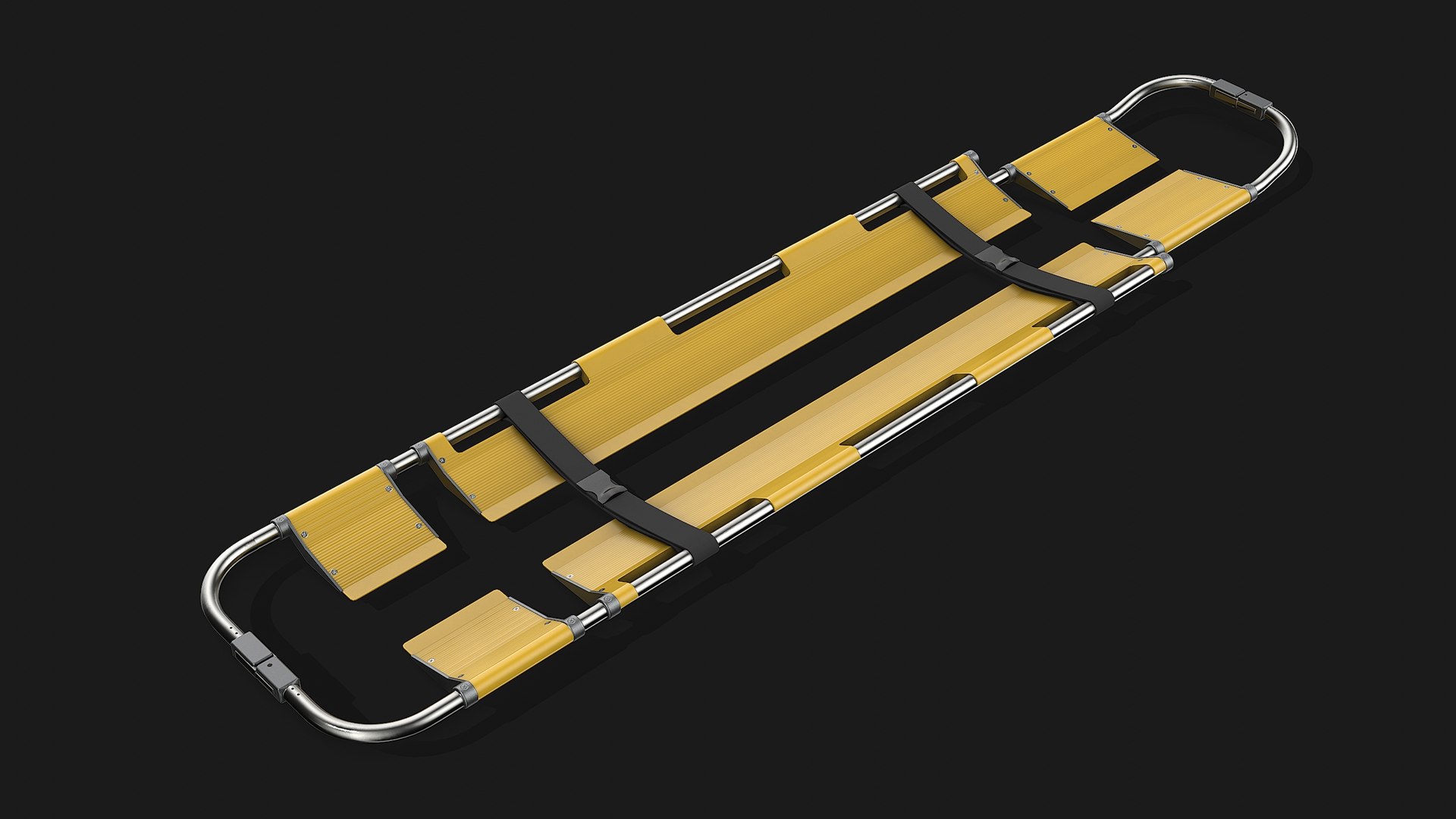 Lifting Scoop Stretcher 3D Model - TurboSquid 2243190