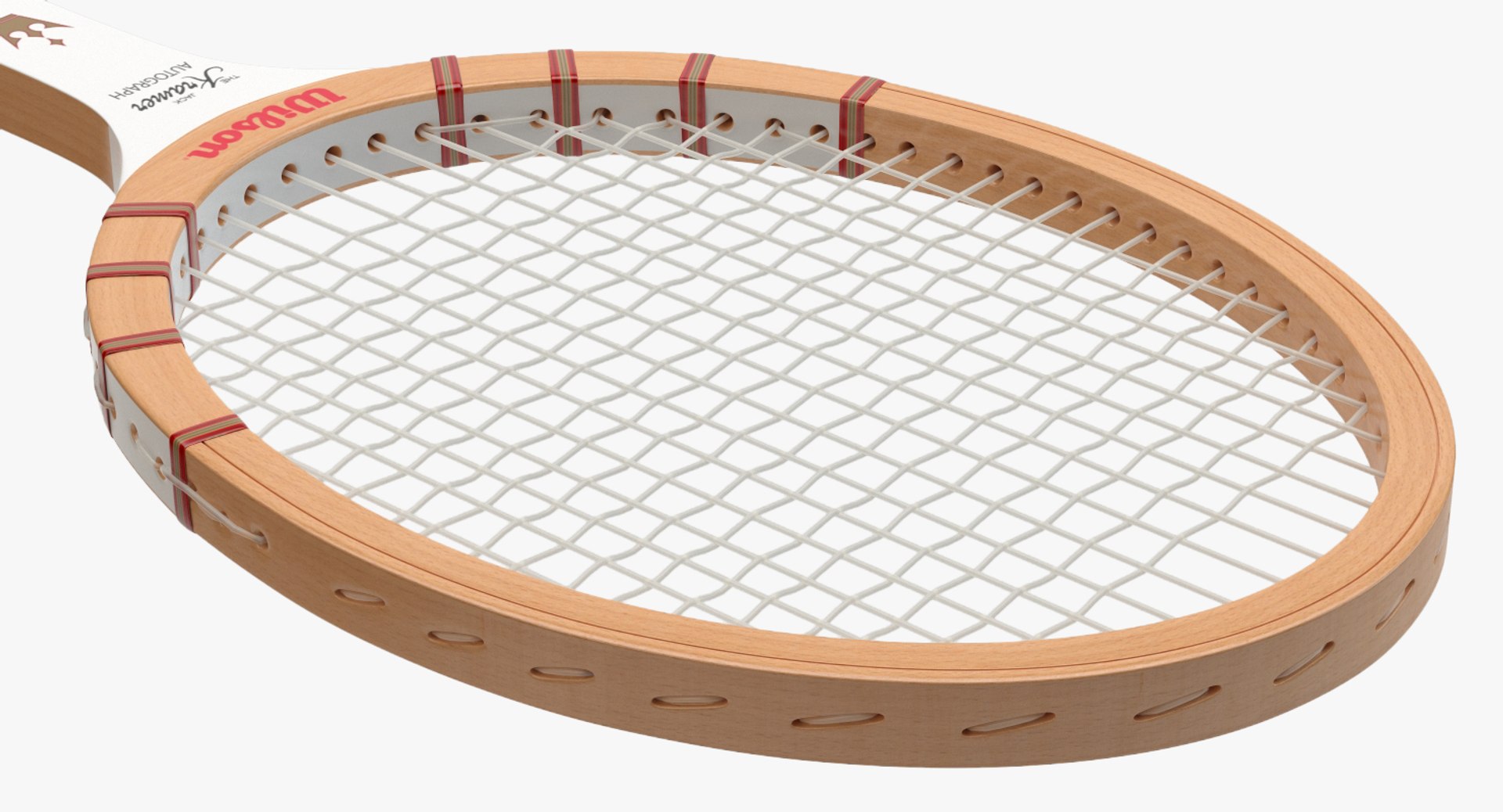 Wilson Jack Kramer Autograph 3D Model - TurboSquid 1195555