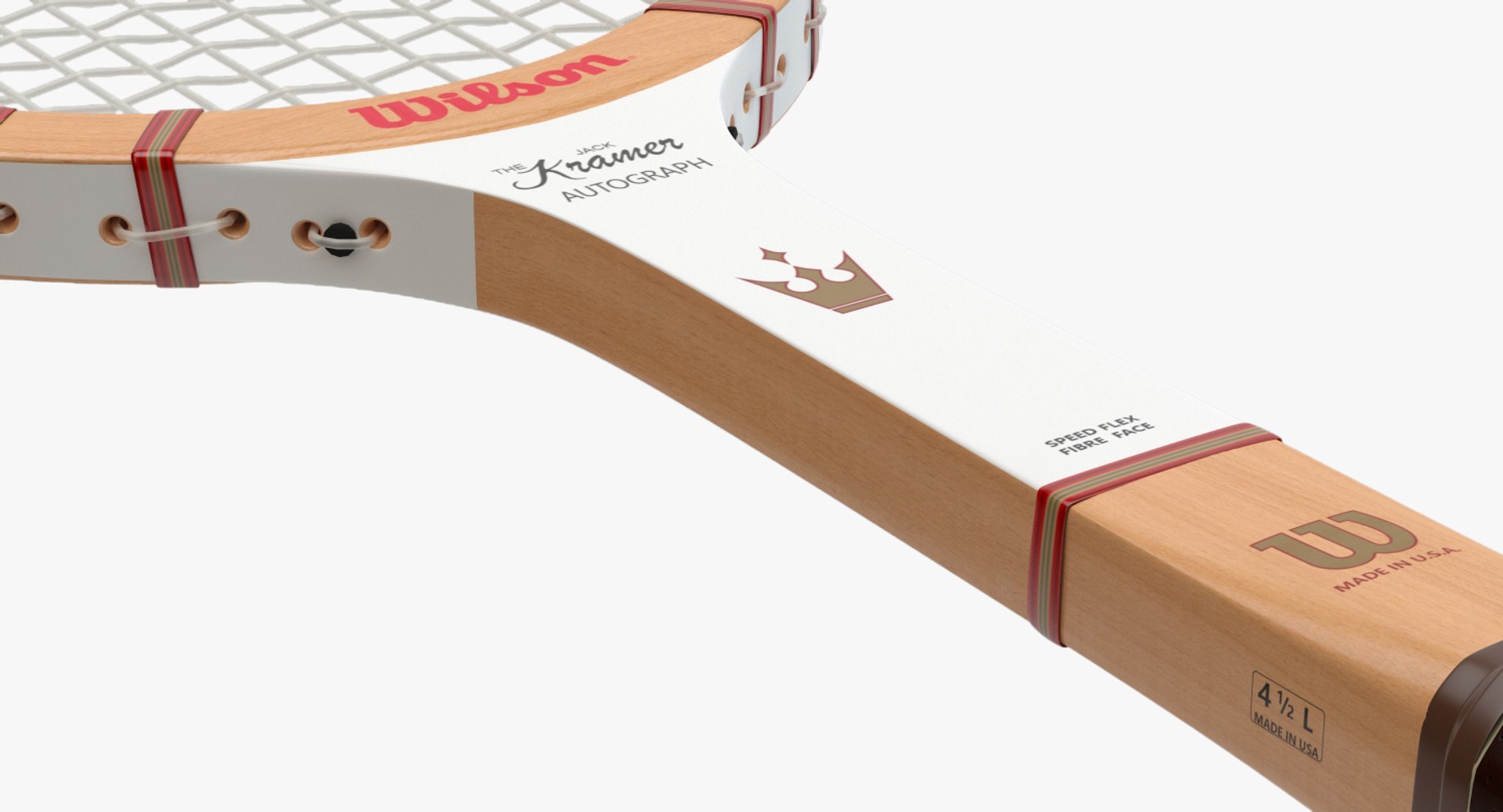 Wilson Jack Kramer Autograph 3D Model - TurboSquid 1195555