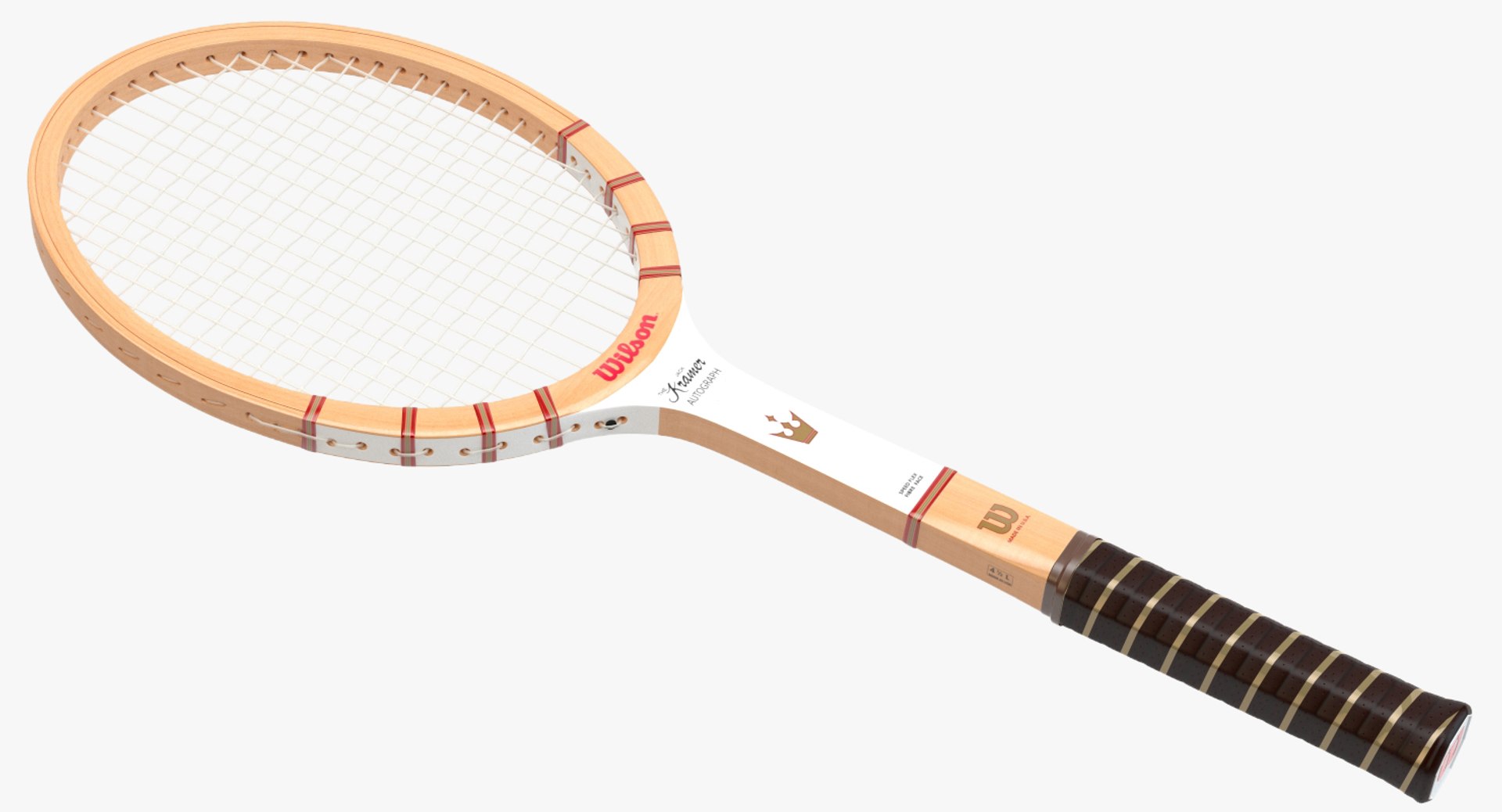 Wilson Jack Kramer Autograph 3D Model - TurboSquid 1195555