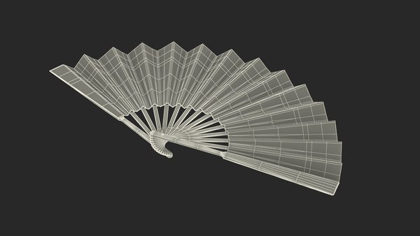 Hand Fan 3D model - TurboSquid 1821597