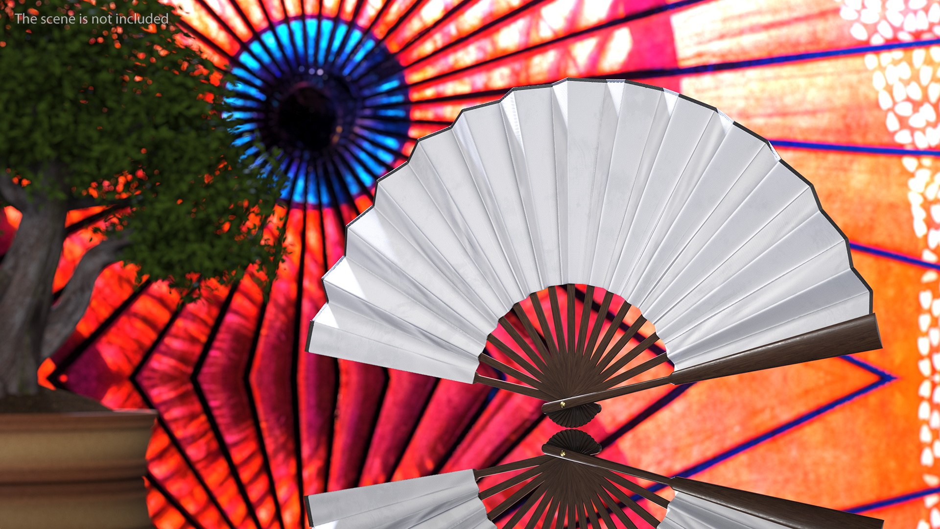 Hand Fan 3D Model - TurboSquid 1821597
