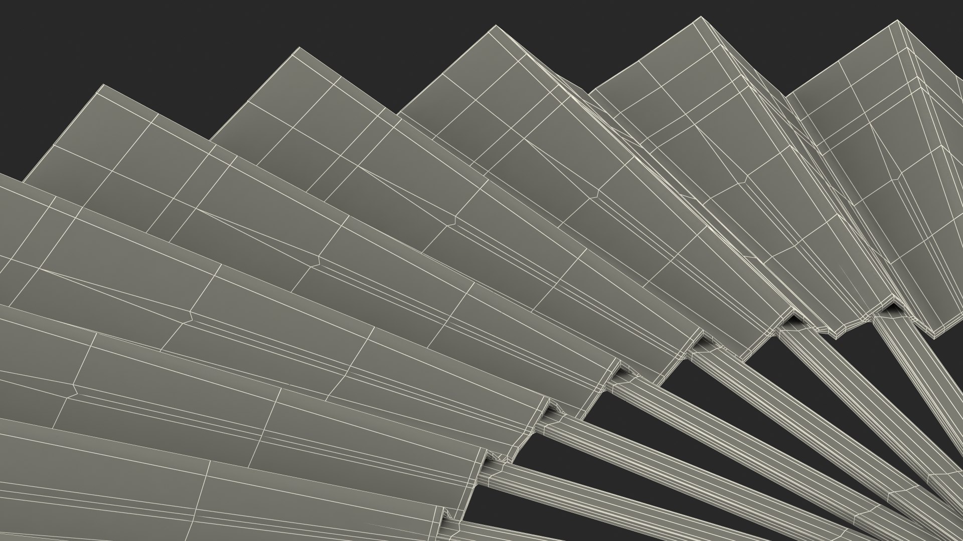 Hand Fan 3D Model - TurboSquid 1821597