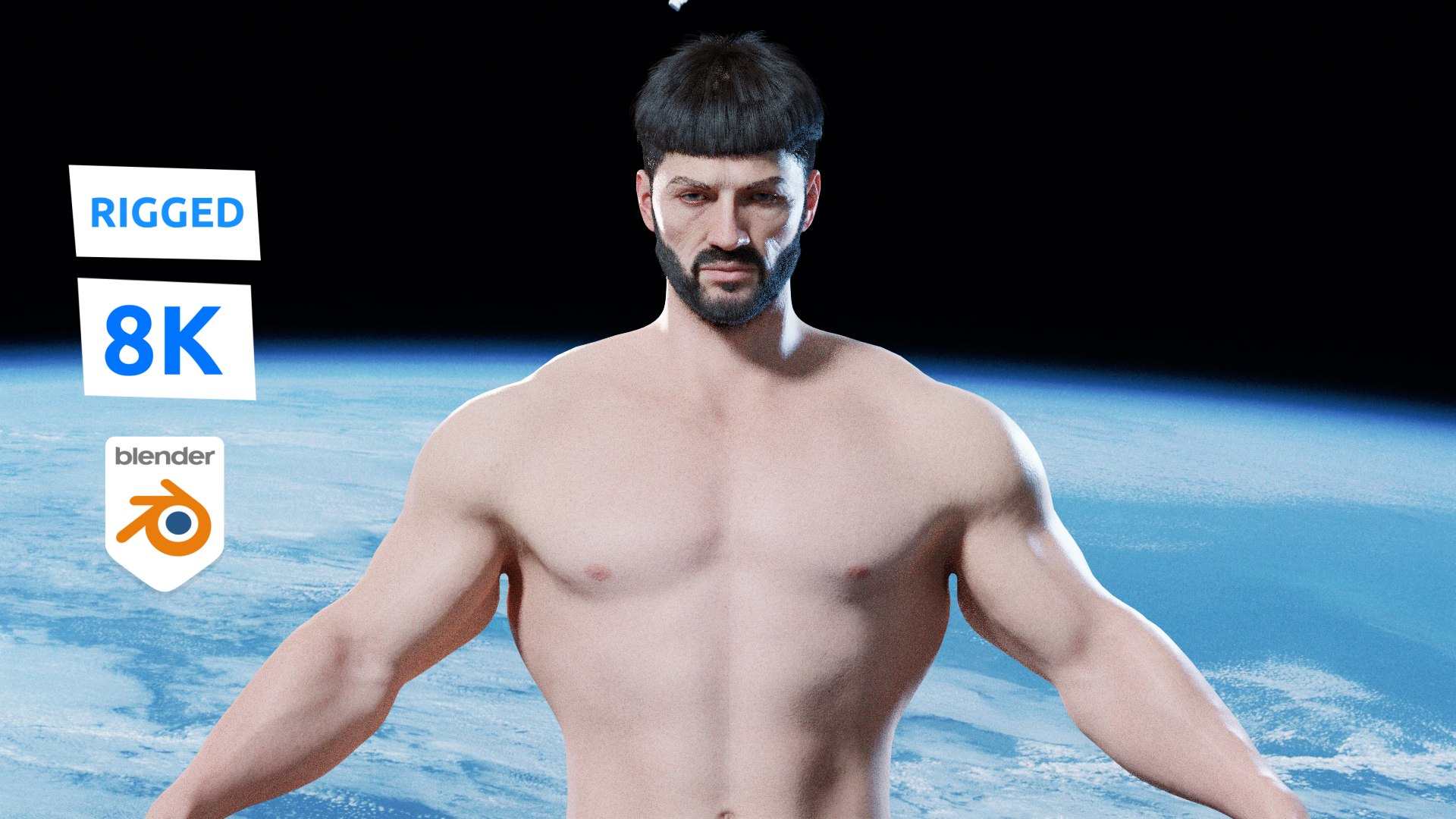 3D Gorr - Viking Blender Rigged Character - TurboSquid 1997404