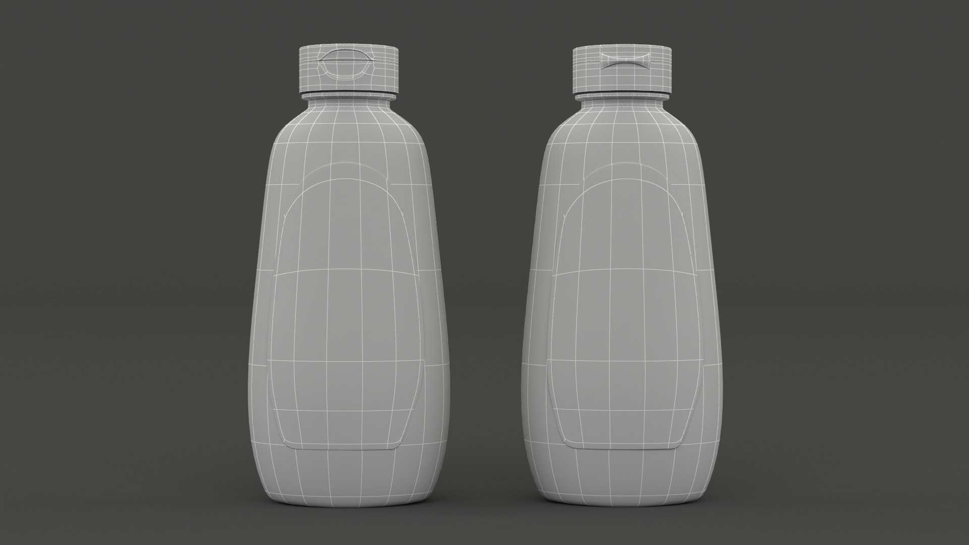 3D Mustard Bottle Model - TurboSquid 2010690