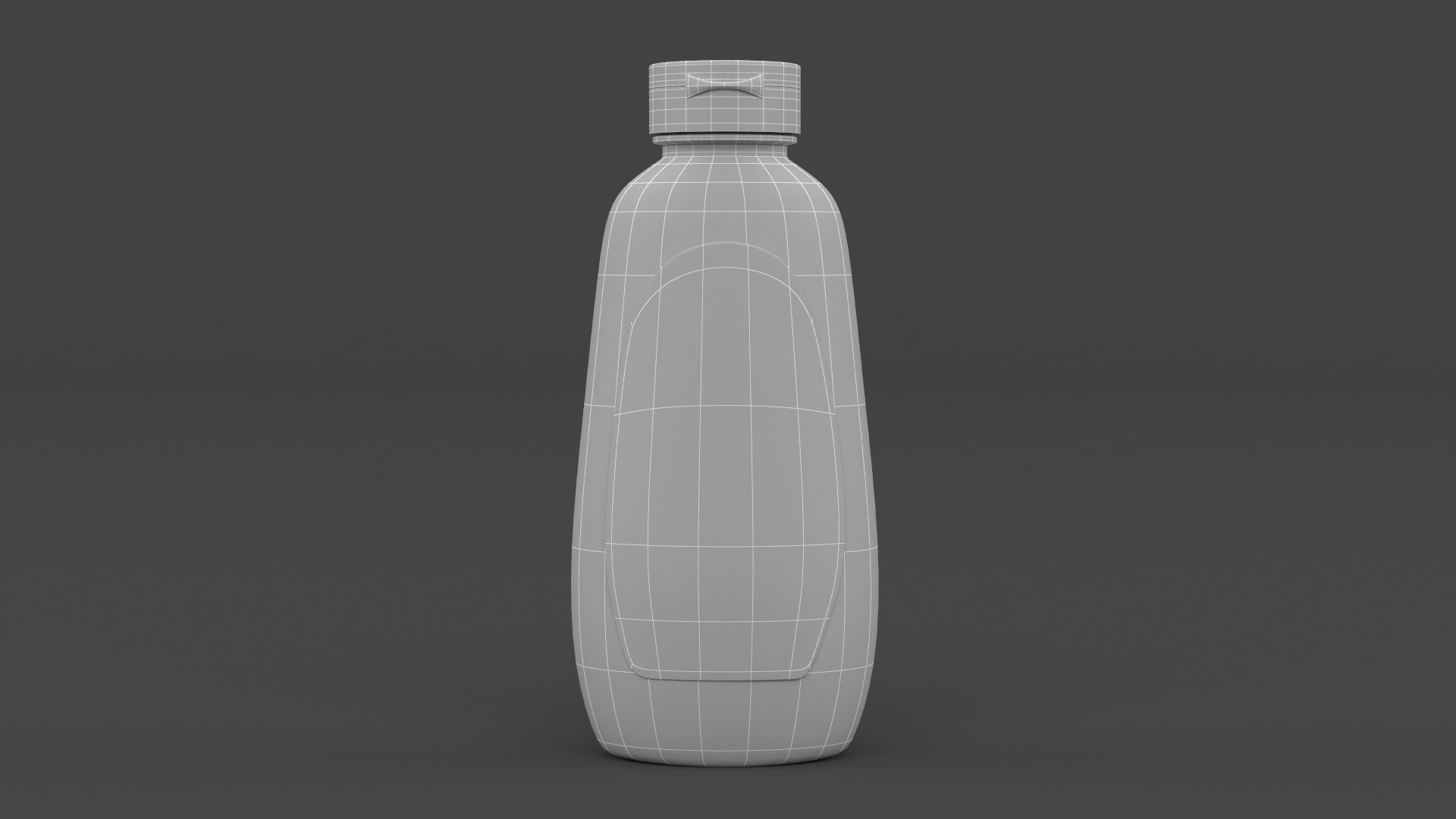 3D Mustard Bottle Model - TurboSquid 2010690
