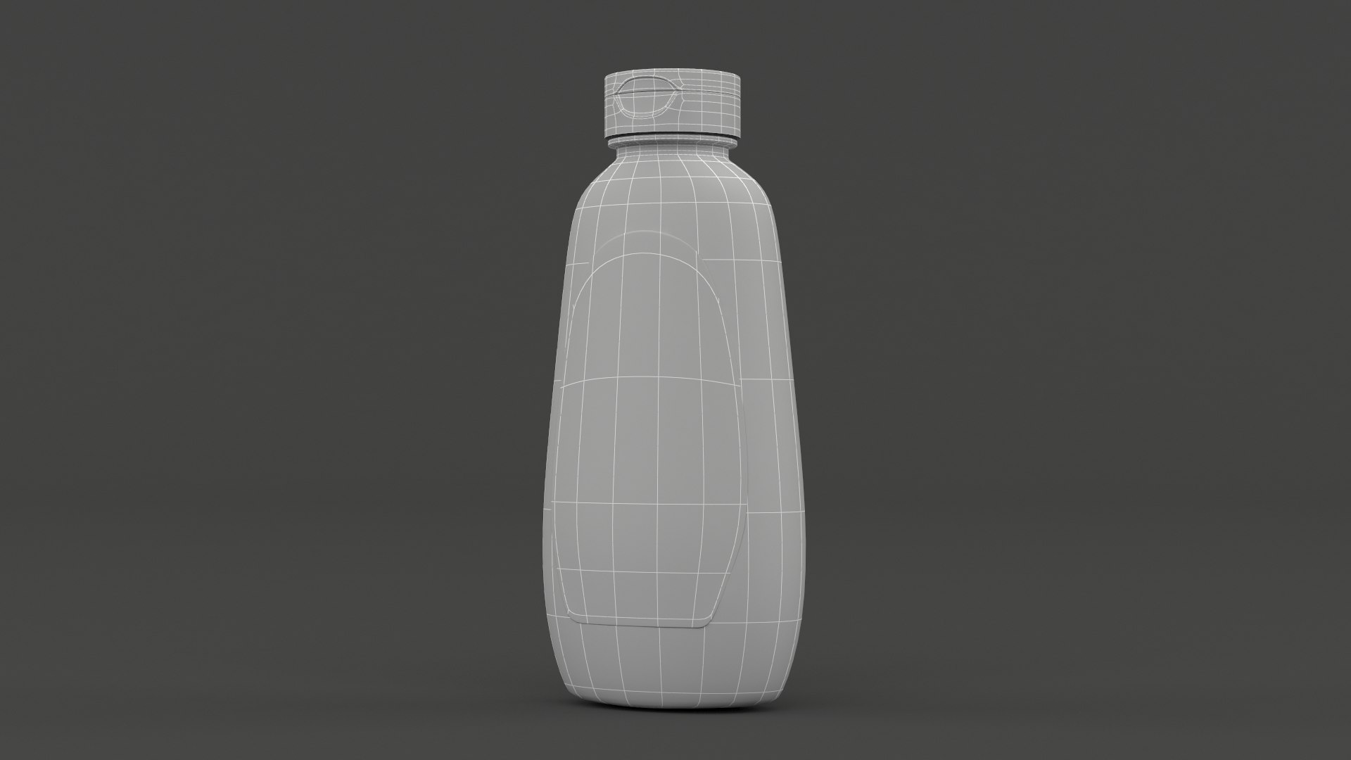 3D Mustard Bottle Model - TurboSquid 2010690