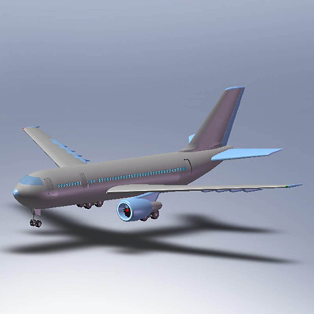 3ds Max Solidworks Aircraft