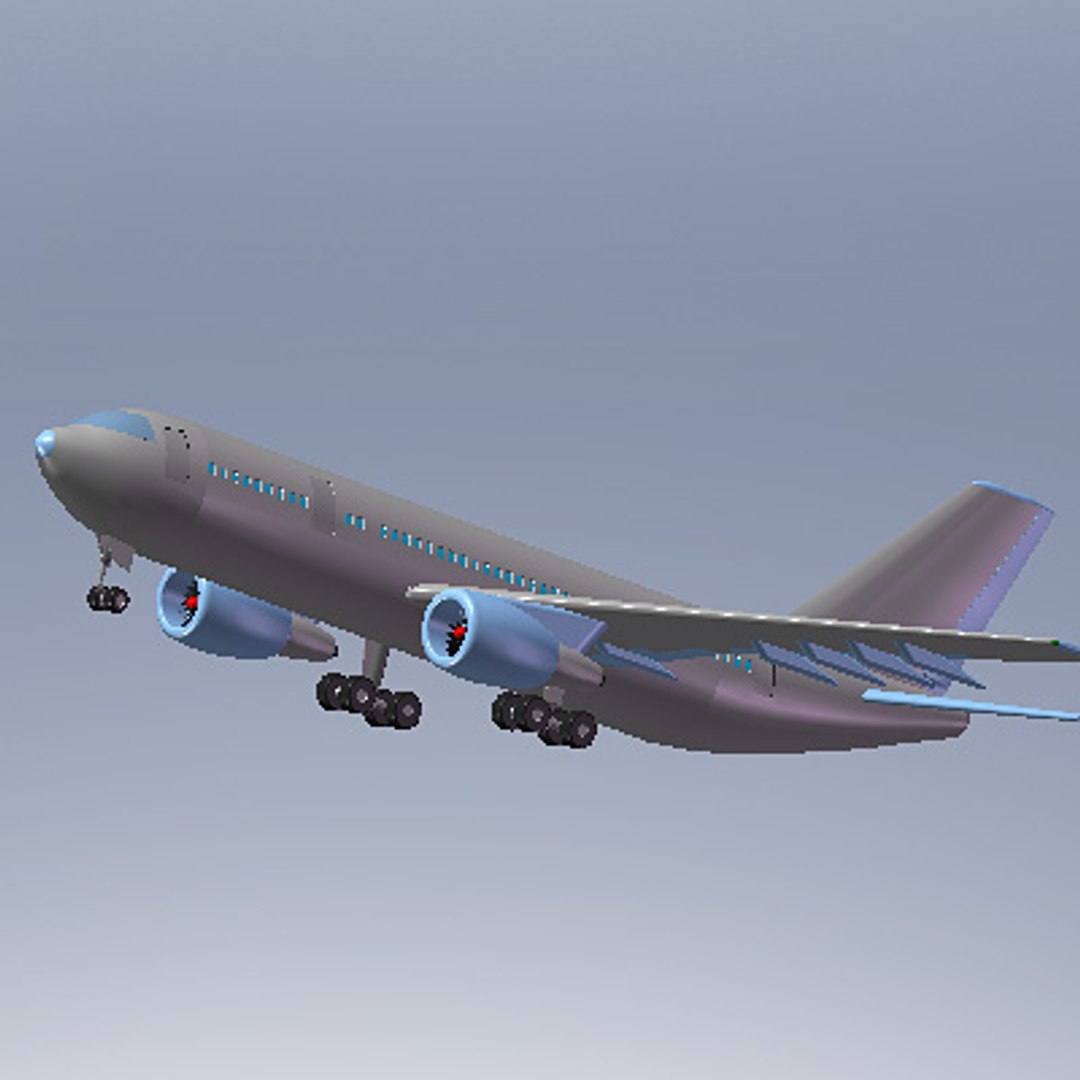 3ds Max Solidworks Aircraft