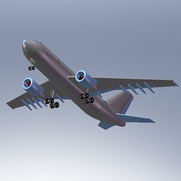 modelo 3d Aviones A 300 SolidWorks - TurboSquid 496844