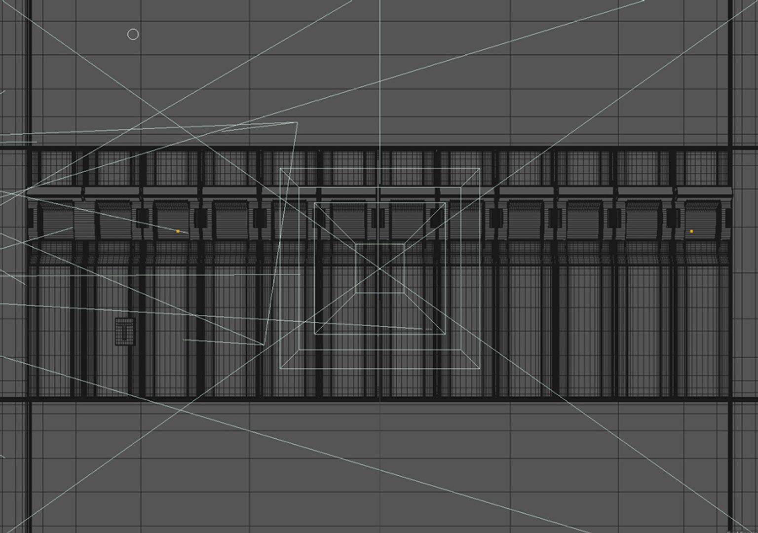 3d Row Electrical Circuit Model