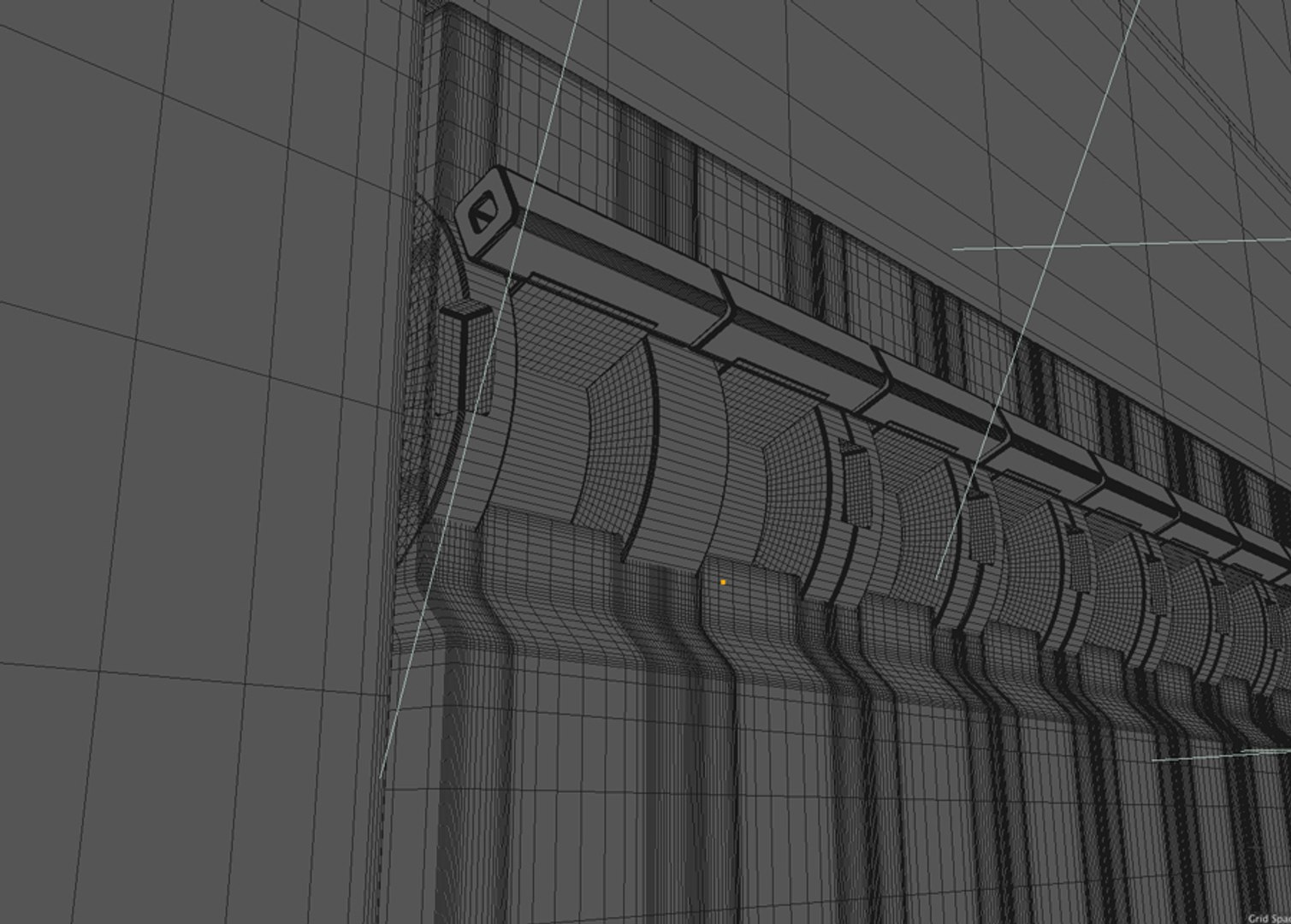 3d Row Electrical Circuit Model
