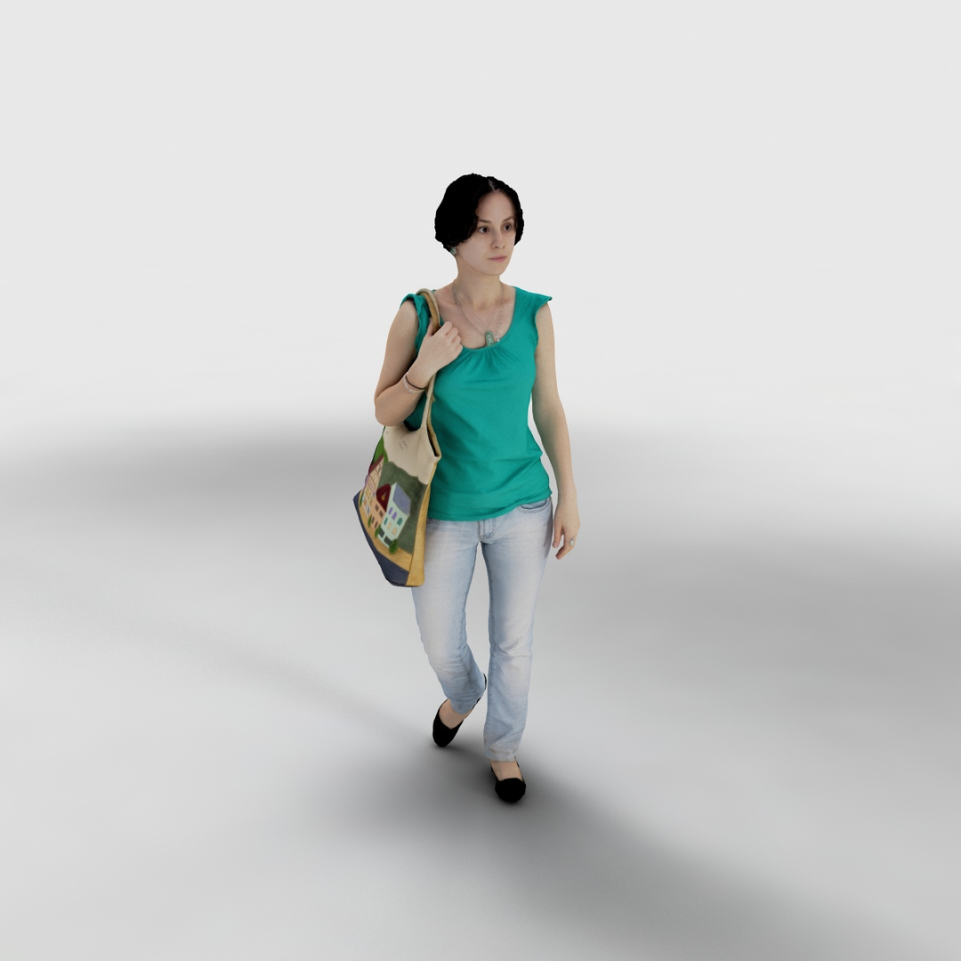 Scan People Smile 3d Model