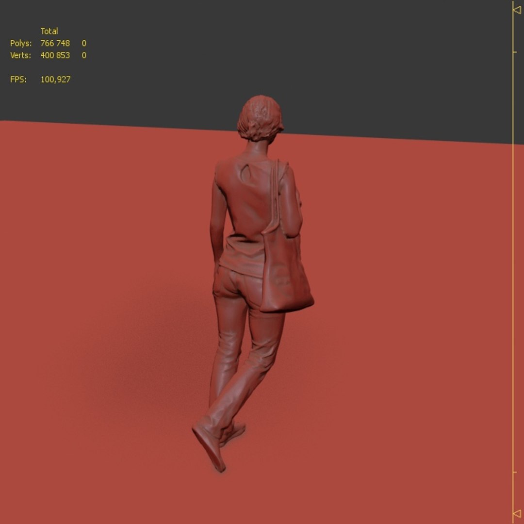 Scan People Smile 3d Model