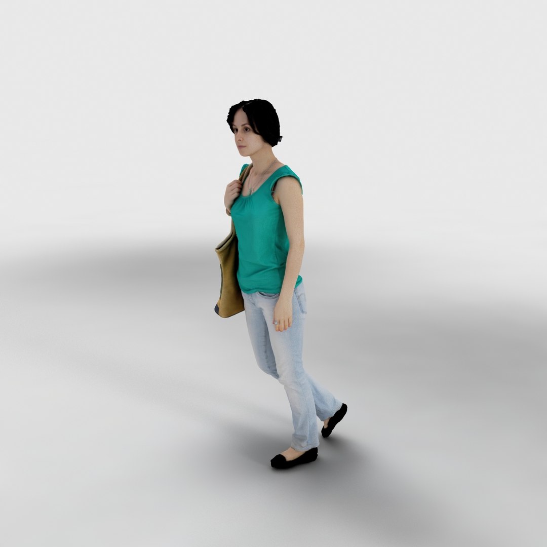 Scan People Smile 3d Model