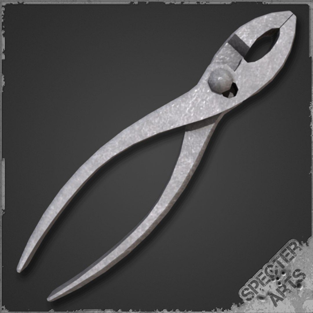tool slip joint pliers 3ds