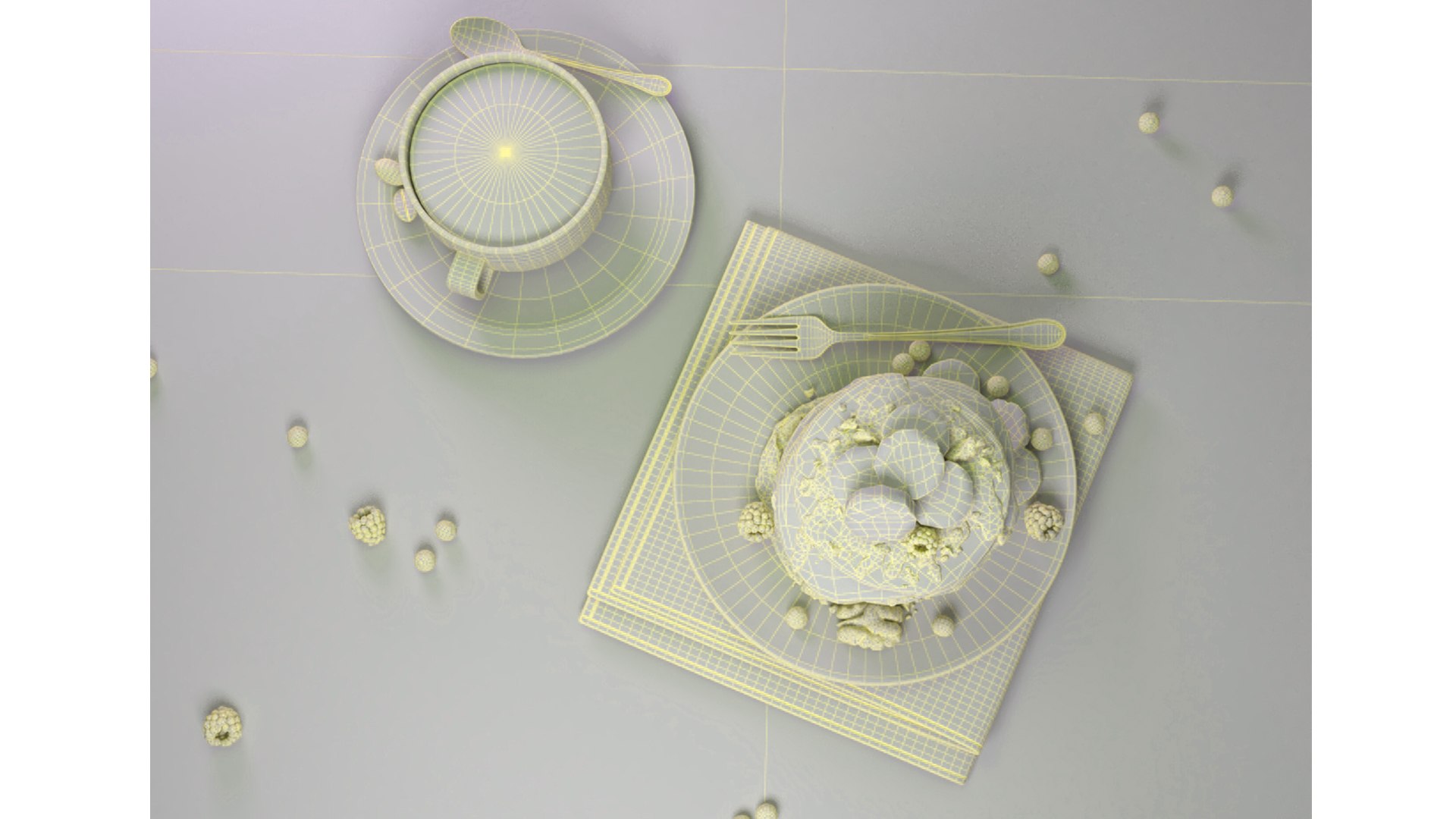 Pancake Model - TurboSquid 2000062