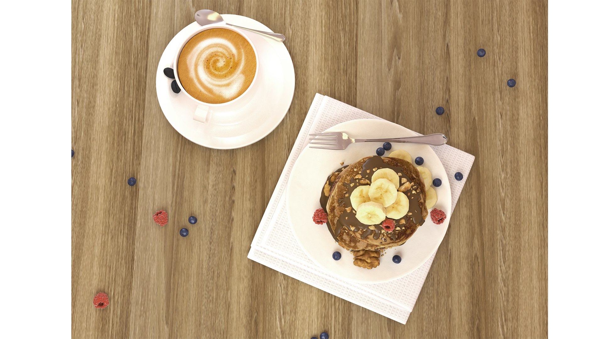 Pancake Model - TurboSquid 2000062