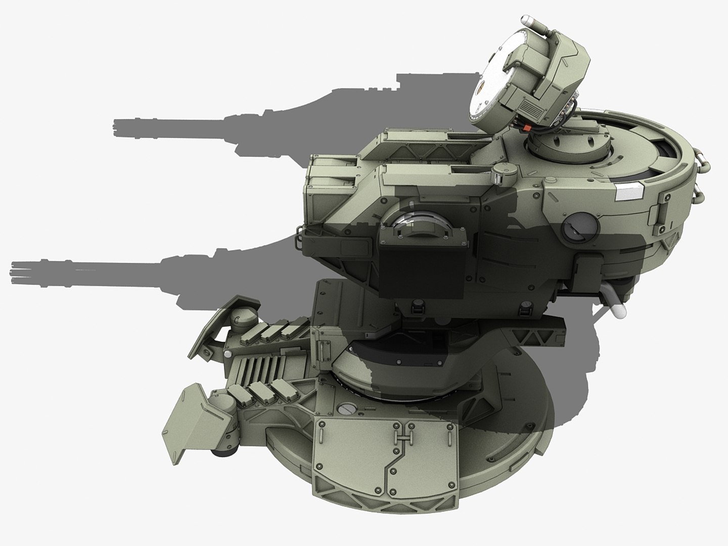 Guns Turret 3d Max