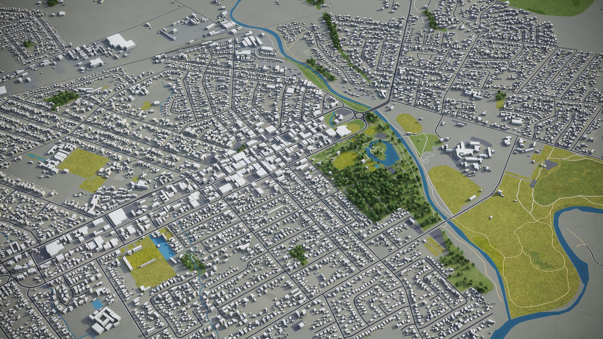 Masterton Surrounding - 3D Model - TurboSquid 1477653