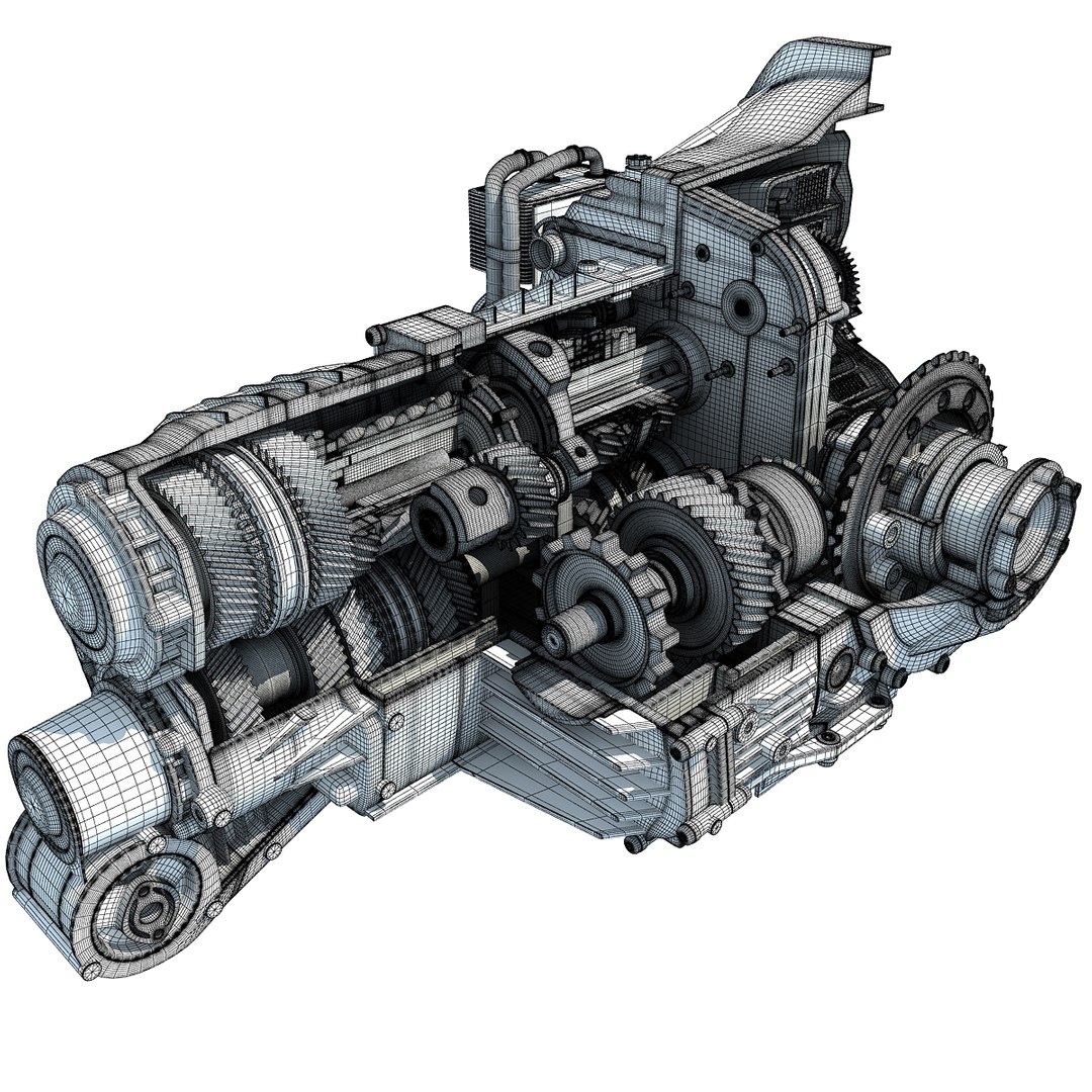 transmission cutaway 3ds