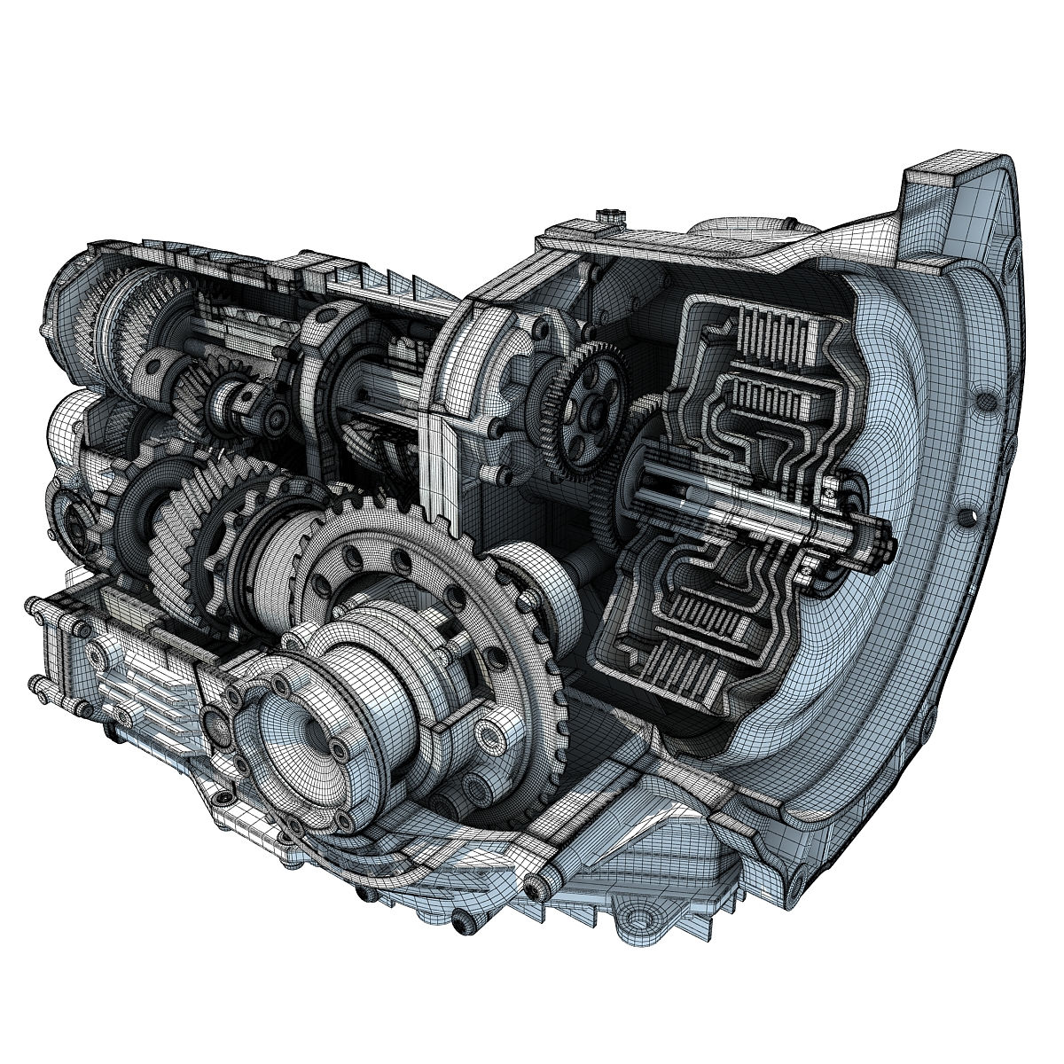 transmission cutaway 3ds